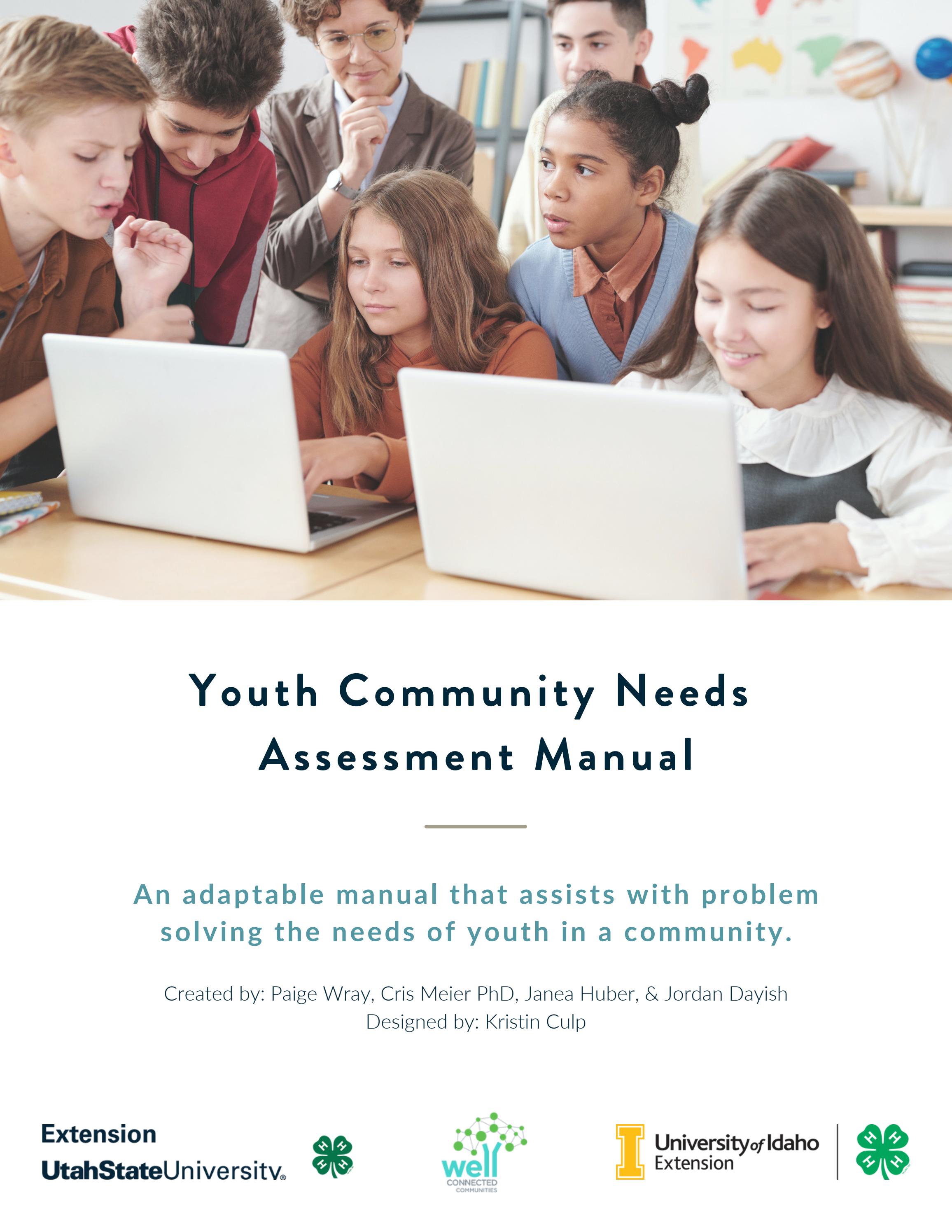 Youth Community Needs Assessment Manual By Utah State University