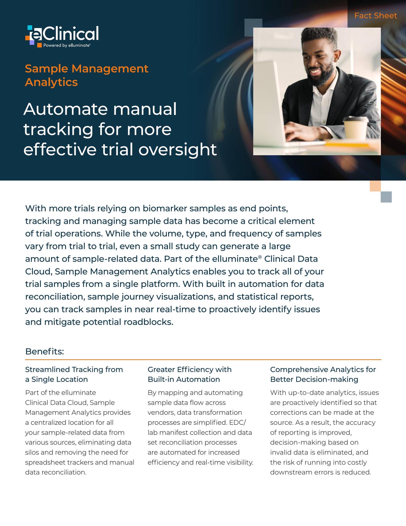 Sample Management Analytics Fact Sheet by eClinical Solutions - Issuu