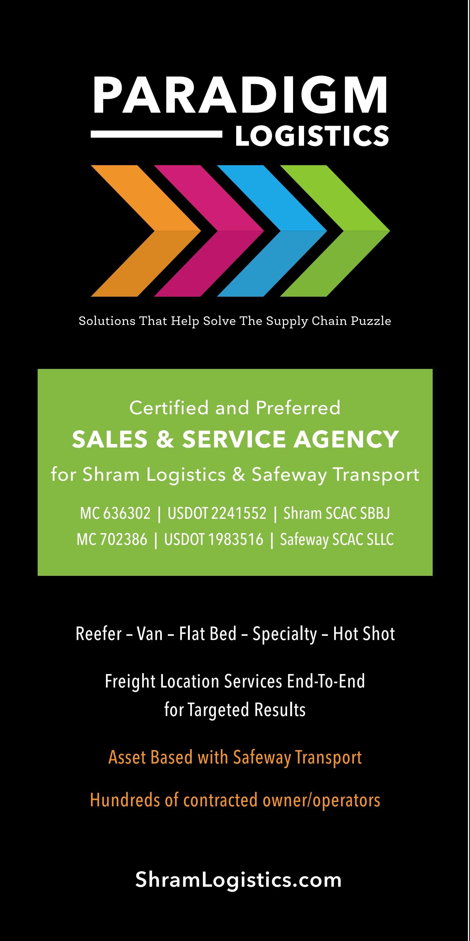 Paradigm Logistics Brochure by Halcyon Graphic Design - Issuu