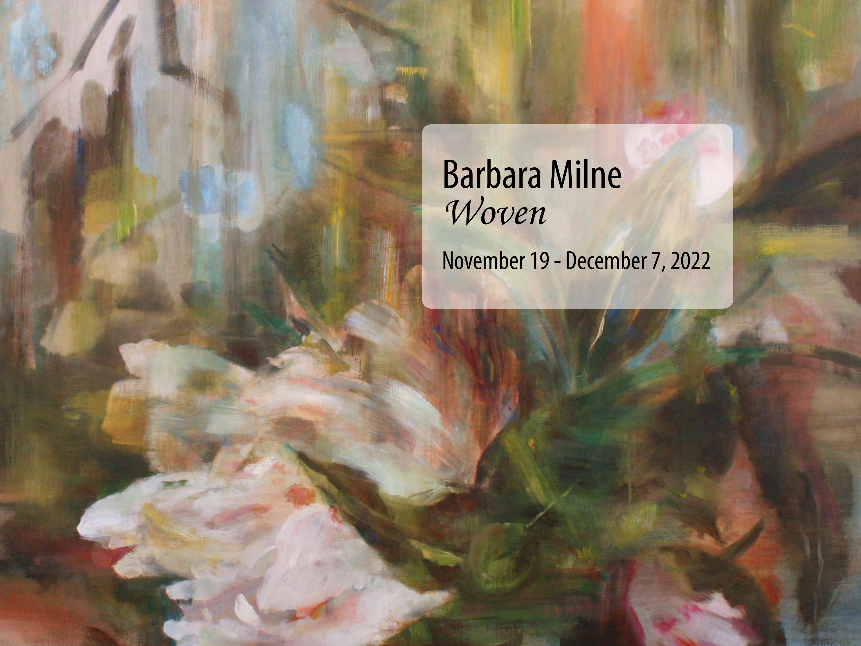 Barbara Milne: Woven Exhibition Catalog 2022 by Wallace Galleries - Issuu