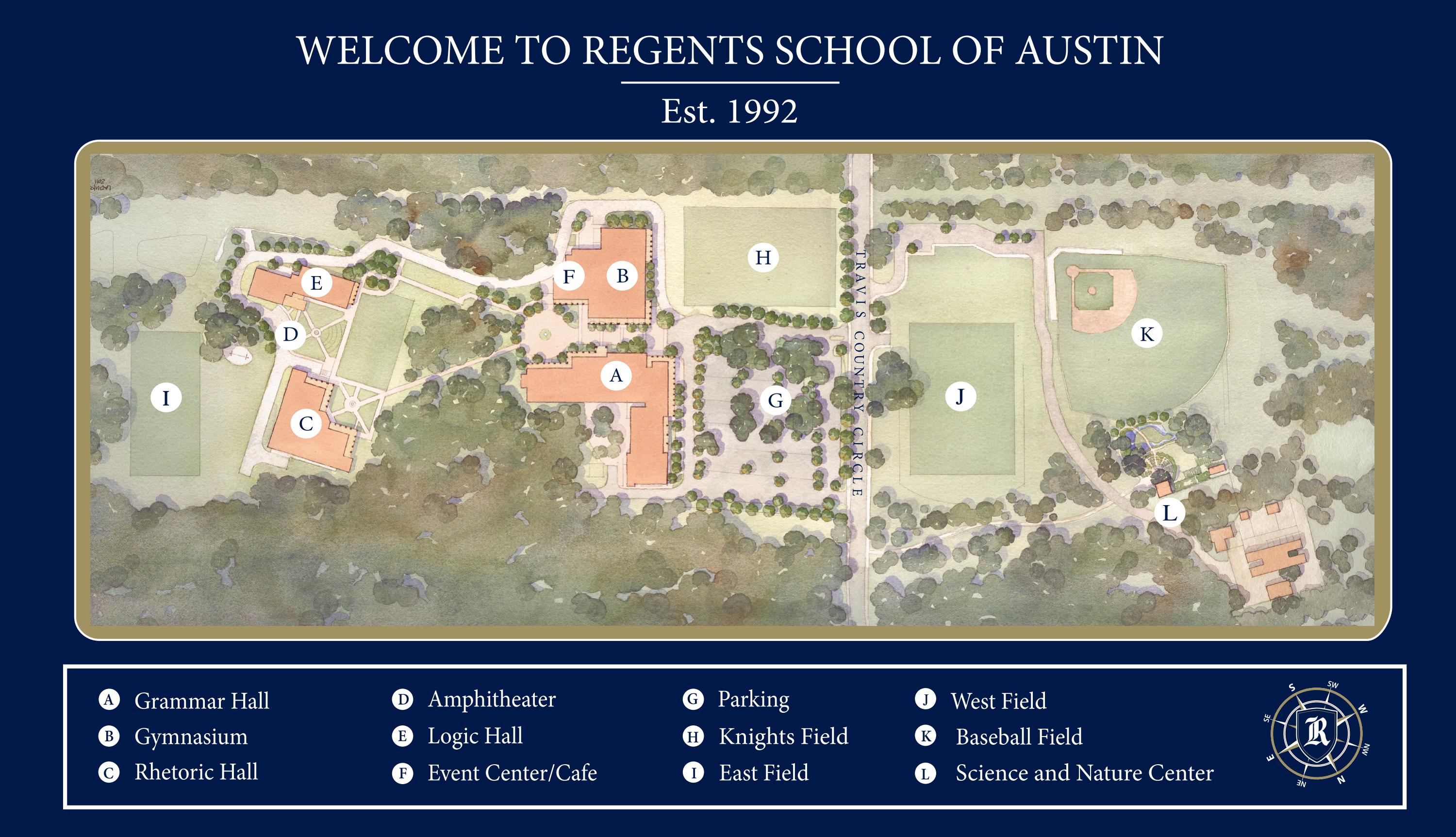 Campus Map by regentsaustin - Issuu