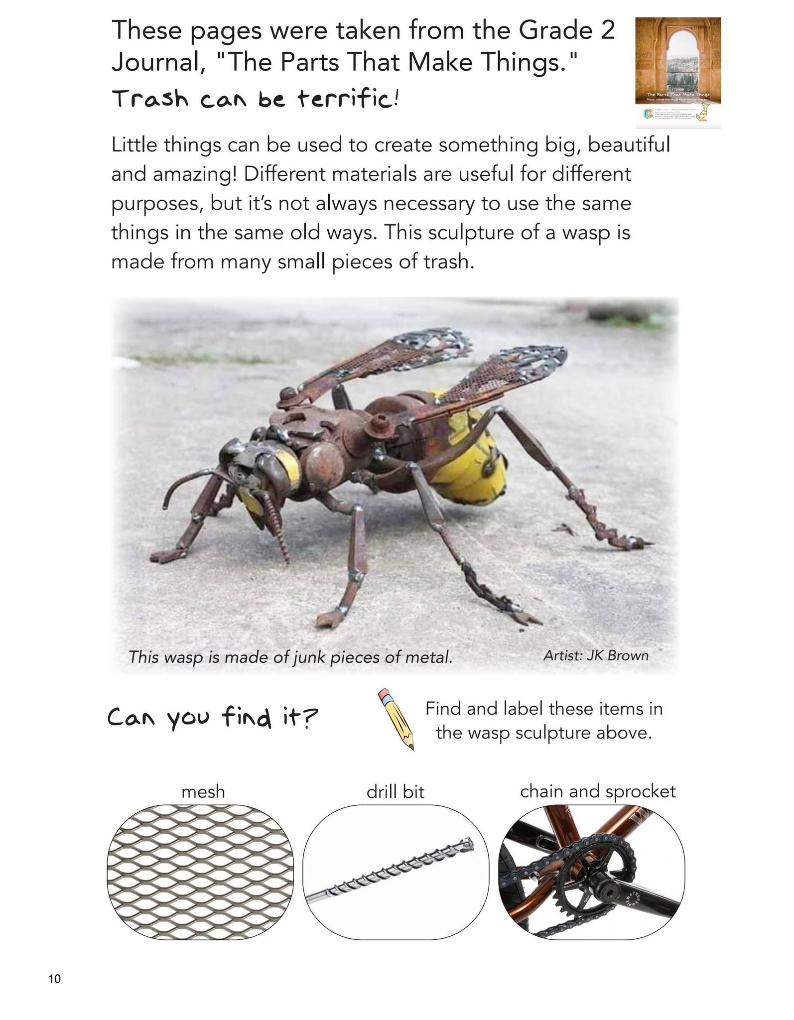 Many Things Are Made From Smaller Pieces by STEMTaught - Issuu