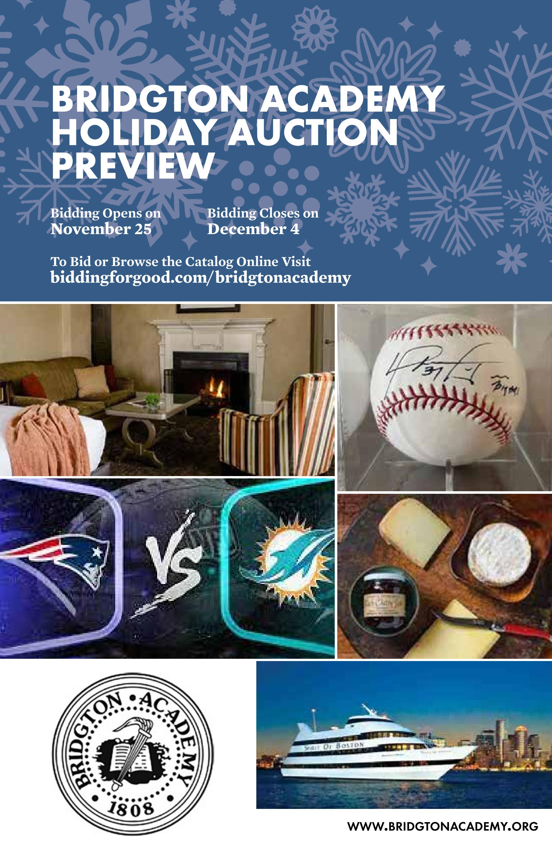 Bridgton Academy Holiday Auction Preview by Bridgton Academy - Issuu
