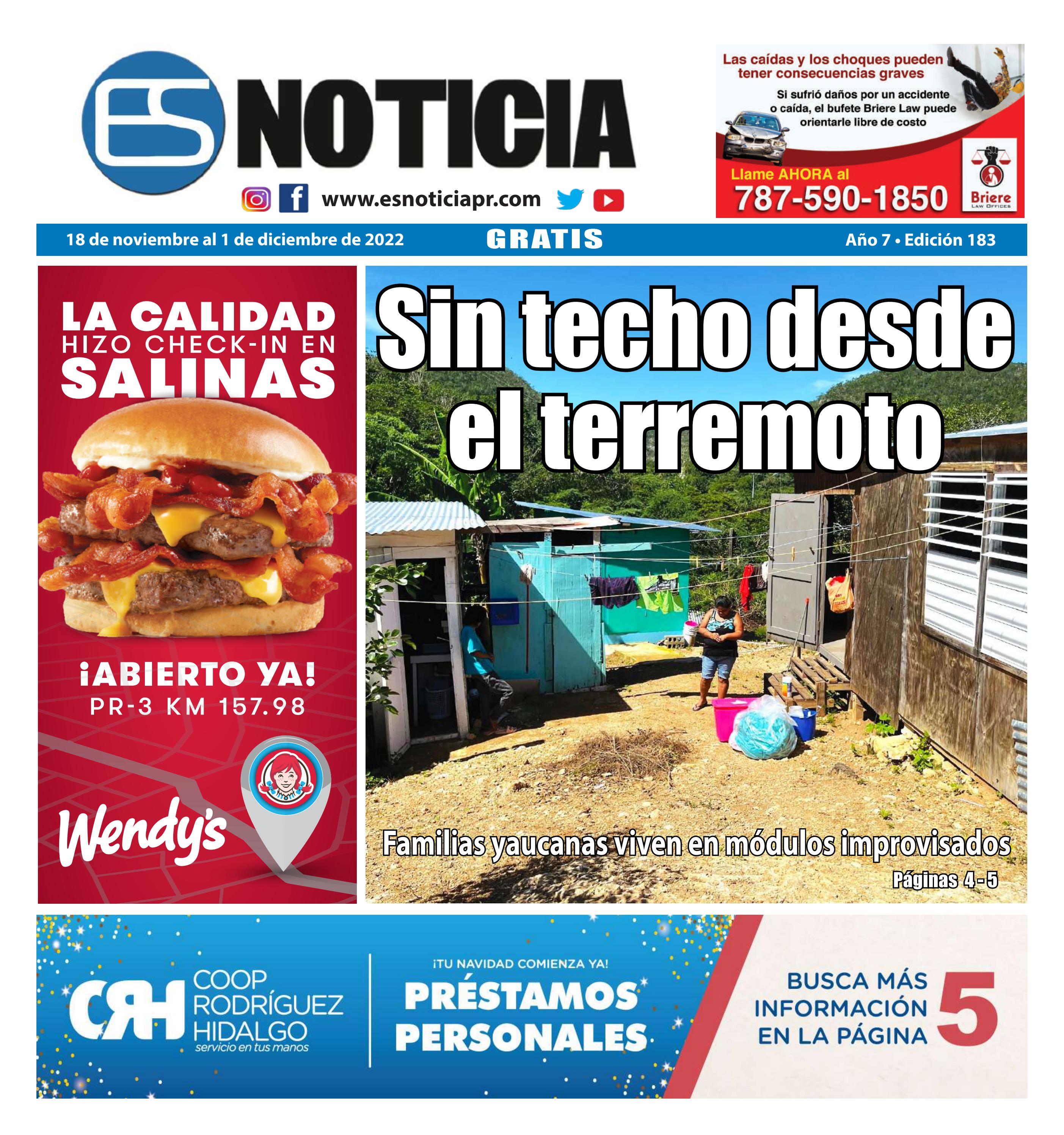 Periódico Es Noticia - Edición 183 by Es Noticia - Issuu