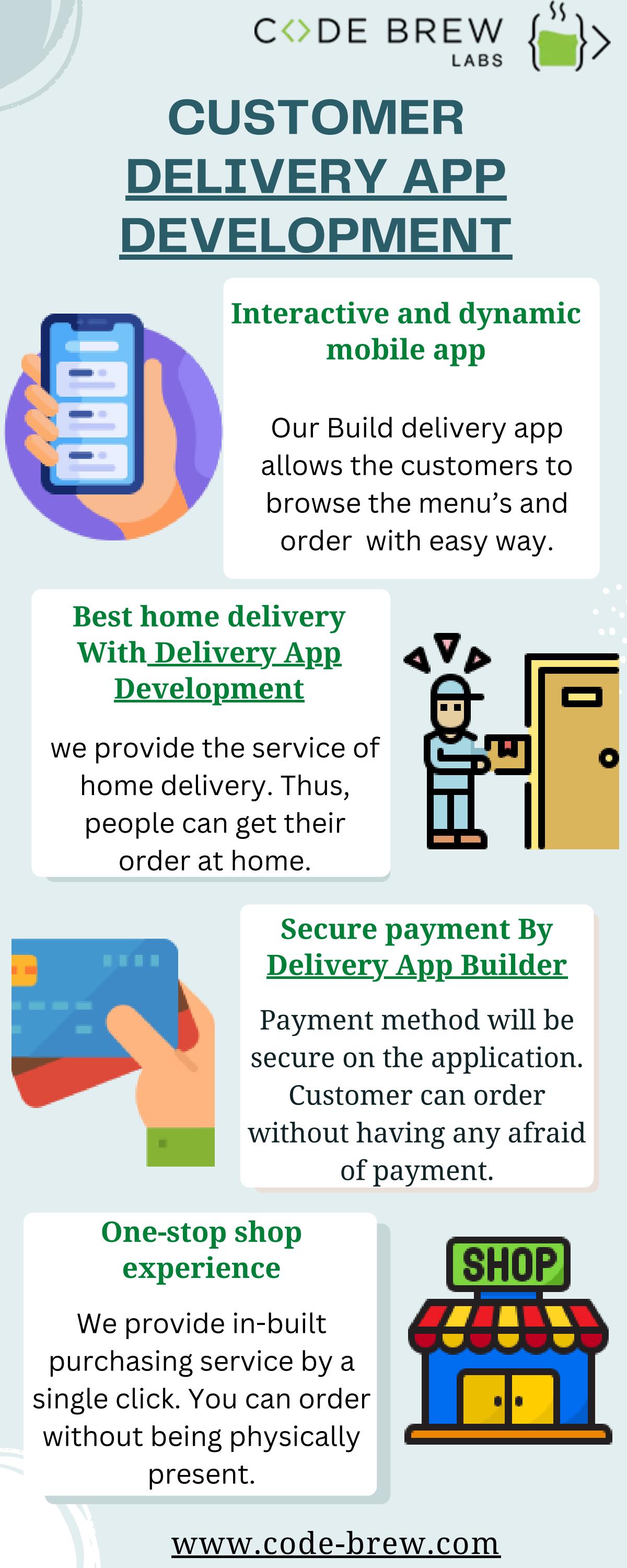 Get Ordering & Delivery App Builder Services | Code Brew Labs by Code ...