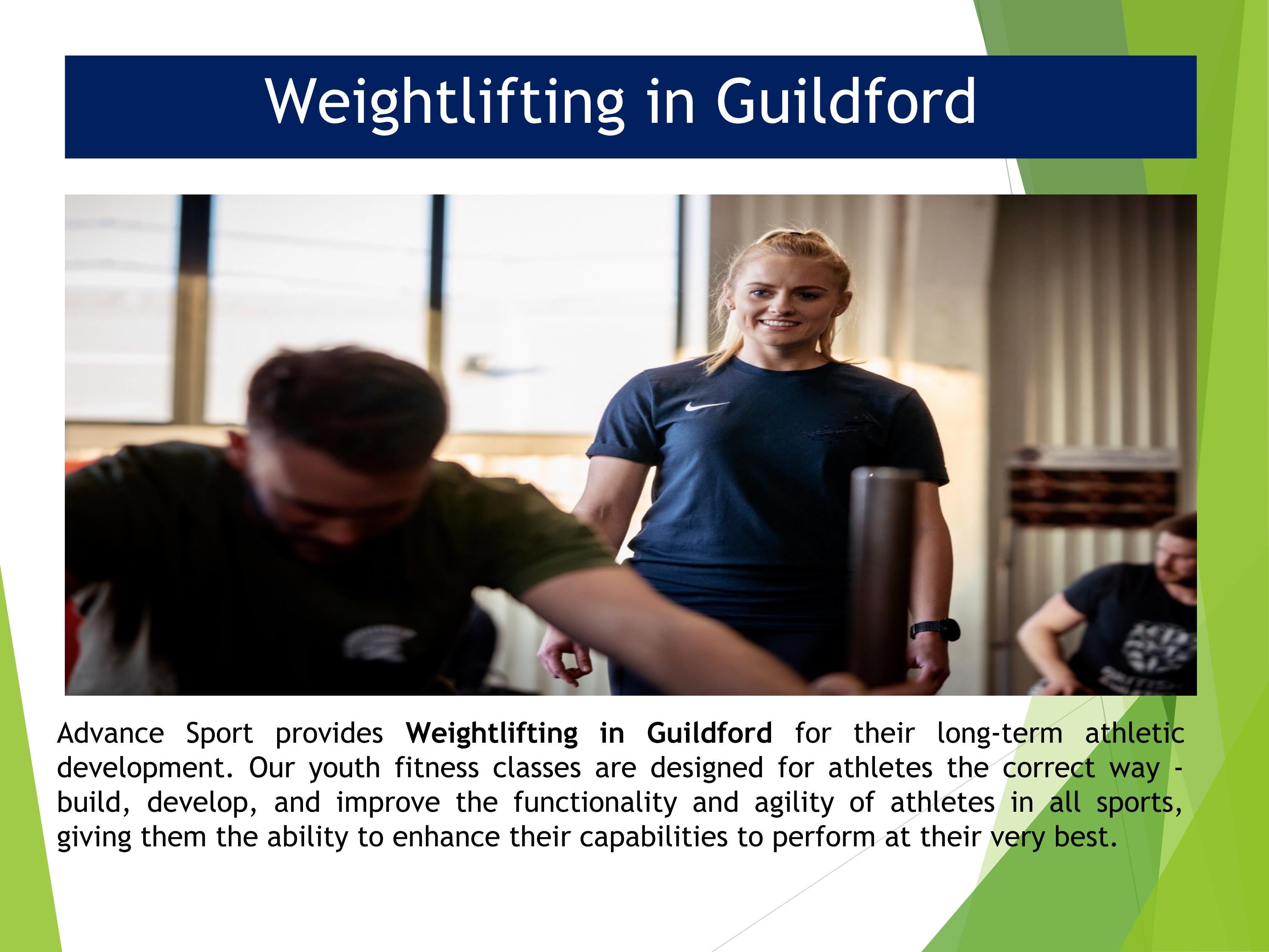 Weightlifting in Guildford by Advance Sport - Issuu