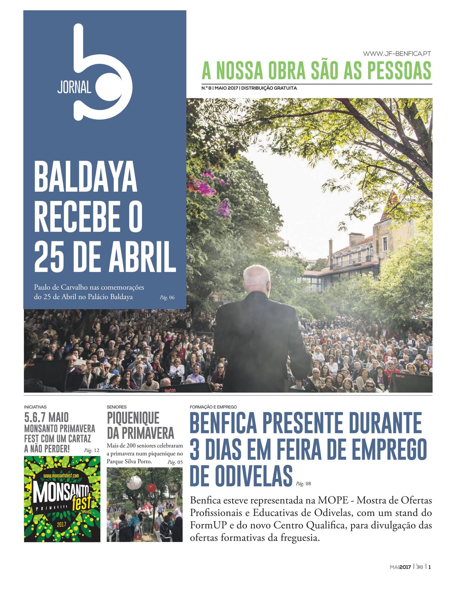 Jornal Bairro de Benfica Nº8 by jf-benfica - Issuu