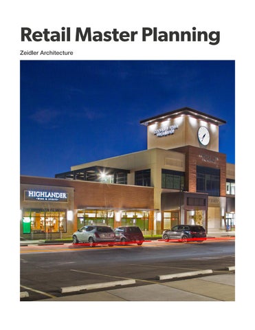 Retail Master Planning by ZeidlerArchitecture - Issuu