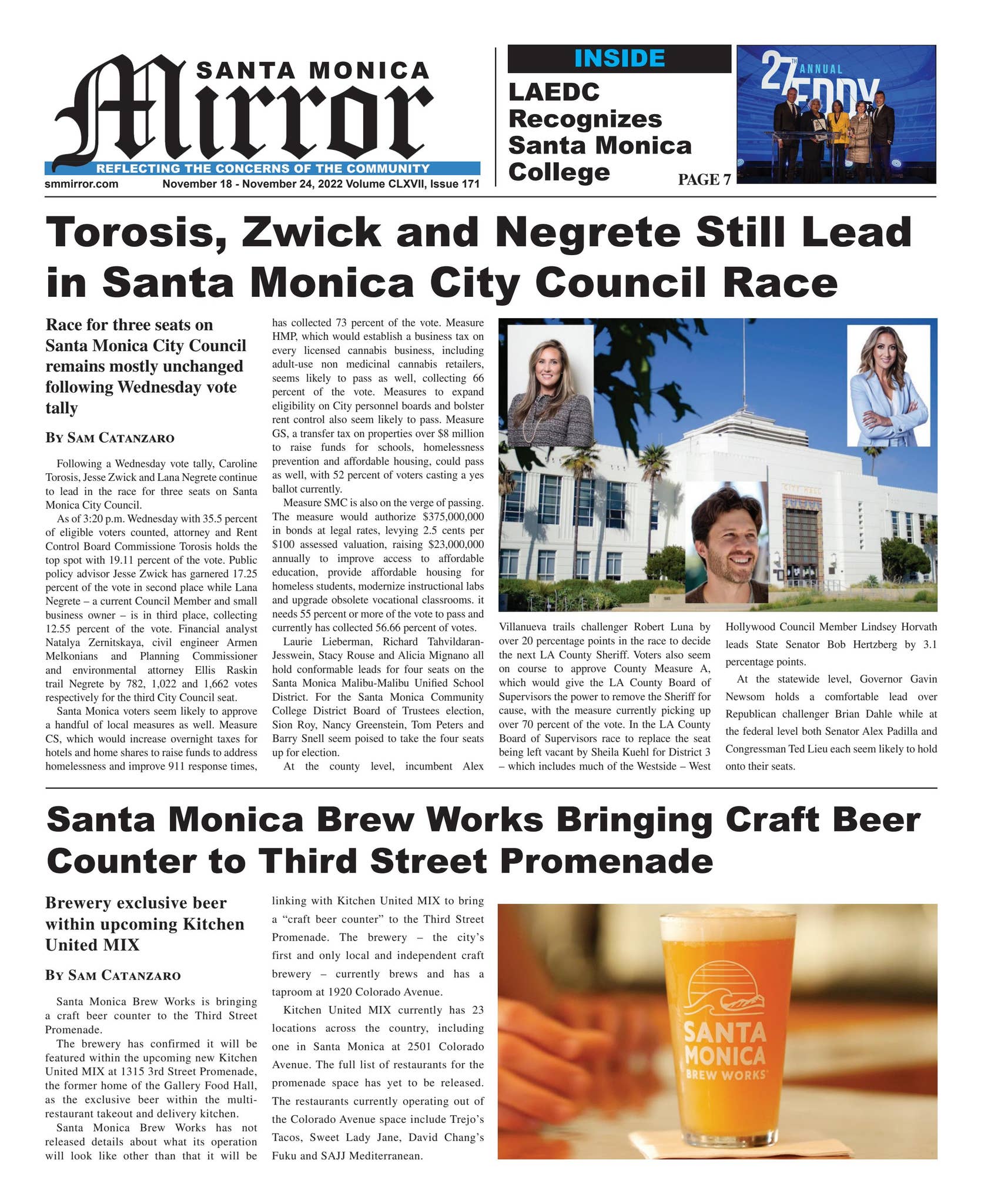 Santa Monica Mirror 11.18.22 by Mirror Media Group/ Modoc Media ...