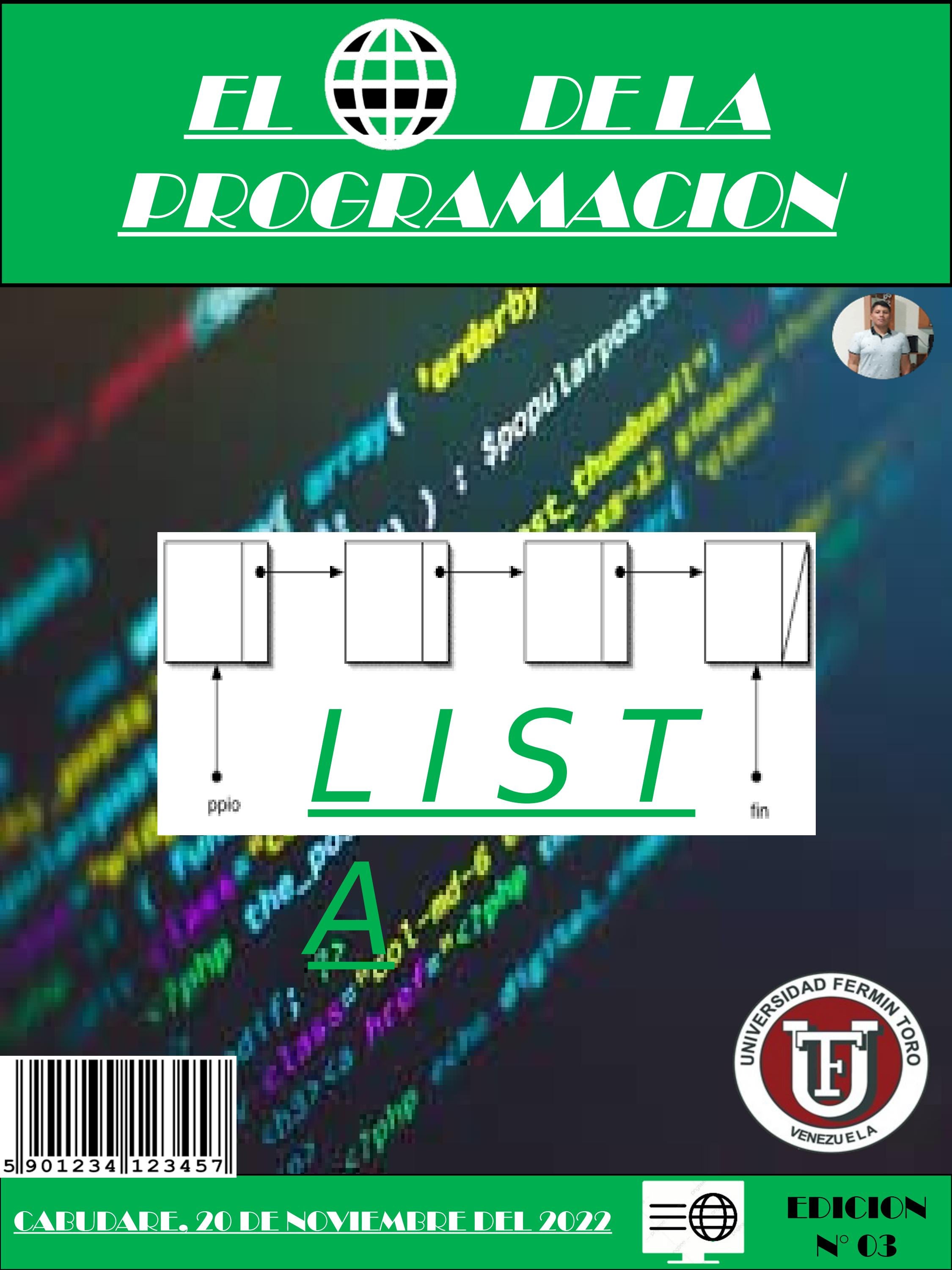 EL MUNDO DE LA PROGRAMACION ``LISTA`` by Roberto jesus Baptista ...