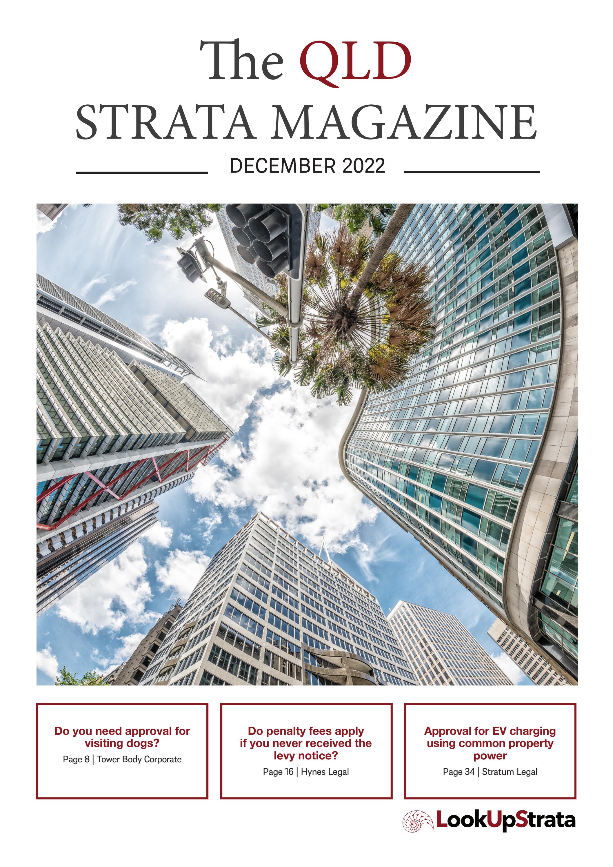 The QLD Strata Magazine | December 2022 by LookUpStrata - Issuu