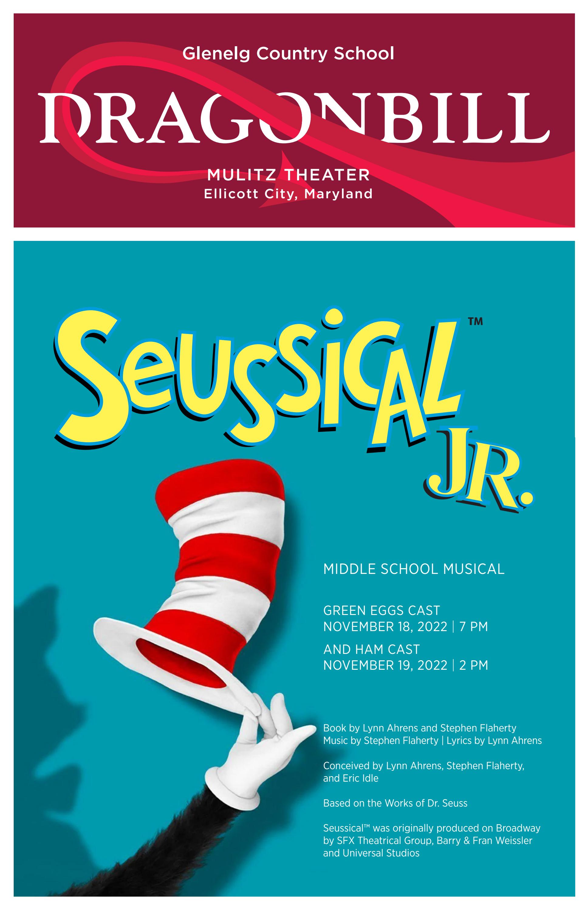 DragonBill: Seussical Jr. by Glenelg Country School - Issuu