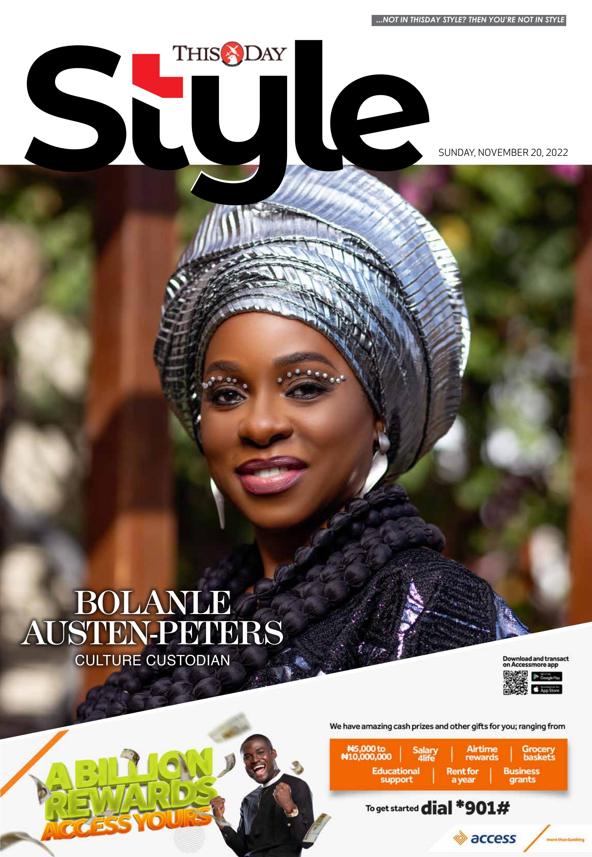 THISDAY STYLE MAGAZINE 20TH NOVEMBER 2022 by THISDAY Newspapers Ltd - Issuu