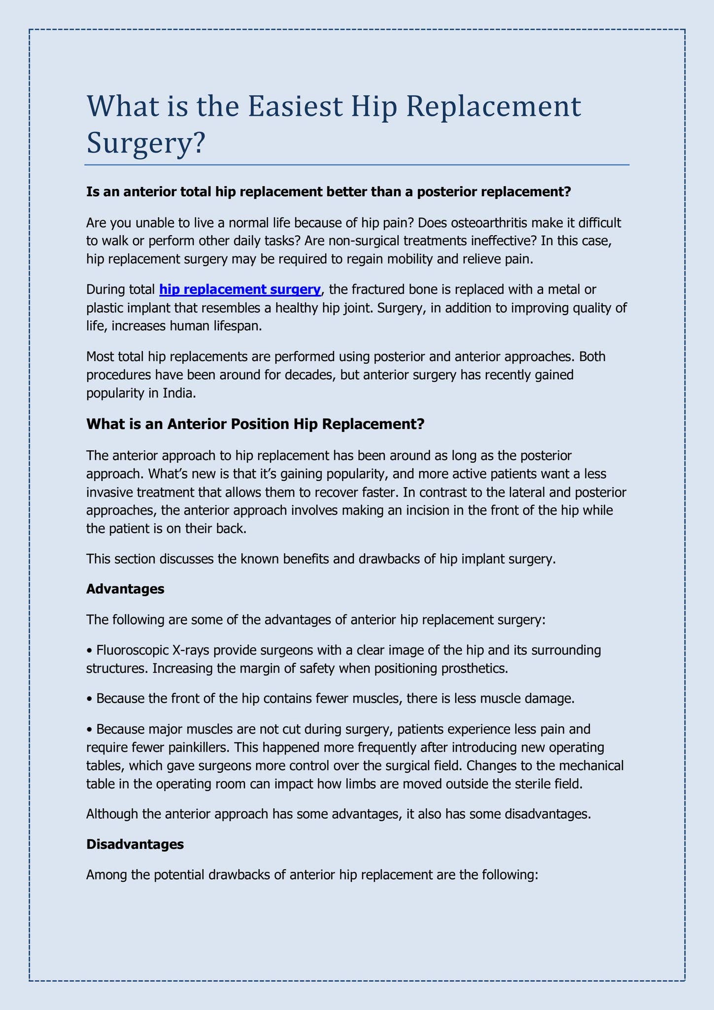 What is the Easiest Hip Replacement Surgery? by Dr. Vikas Mehra - Issuu