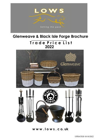 Glenweave & Black Isle Forge Brochure 2022 by Lows of Dundee - Issuu