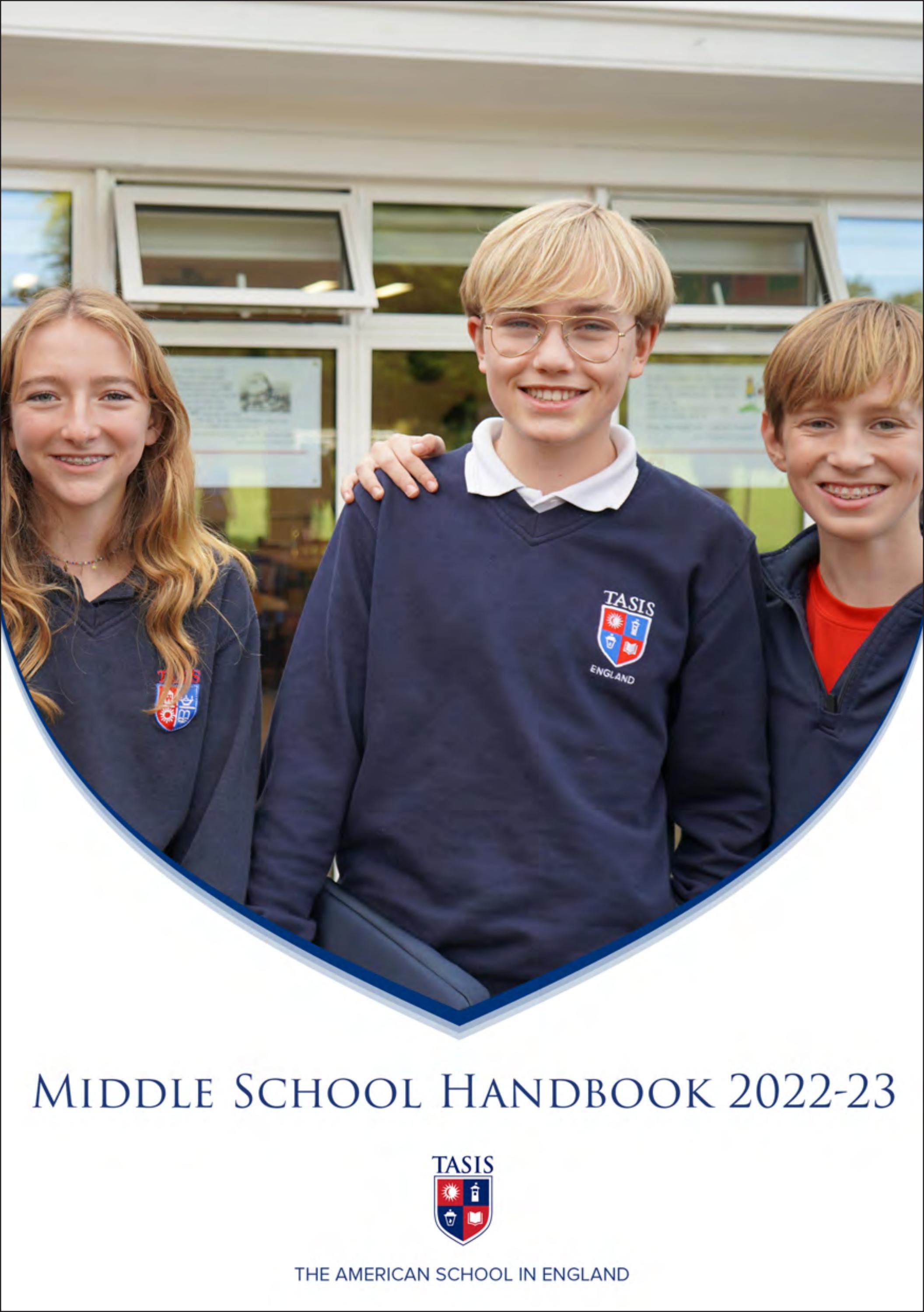 Middle School Handbook 2022-23 by TASIS The American School in England ...