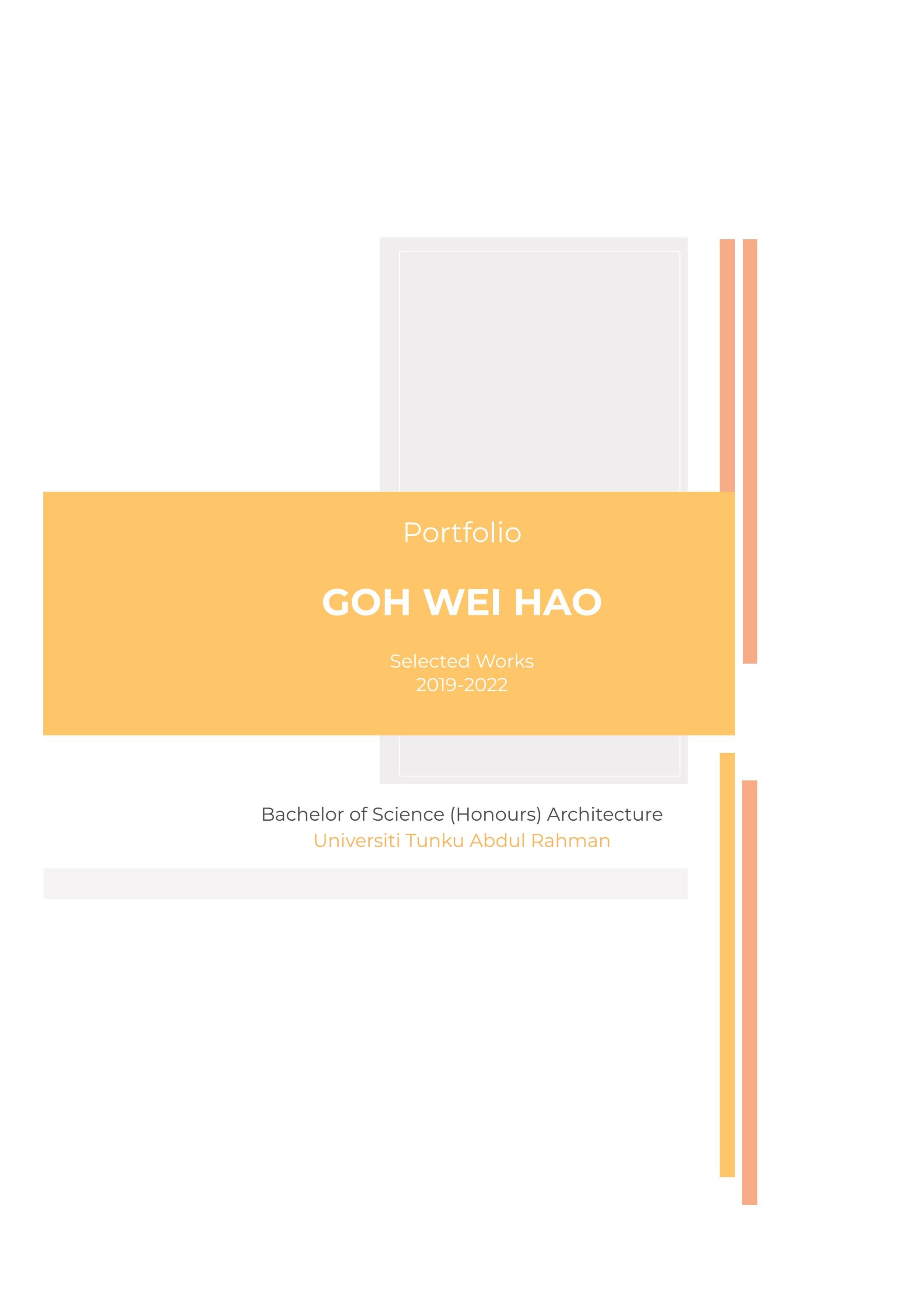 GOH WEI HAO | Part 1 Architecture Portfolio 2020-2022 by Goh Wei Hao ...