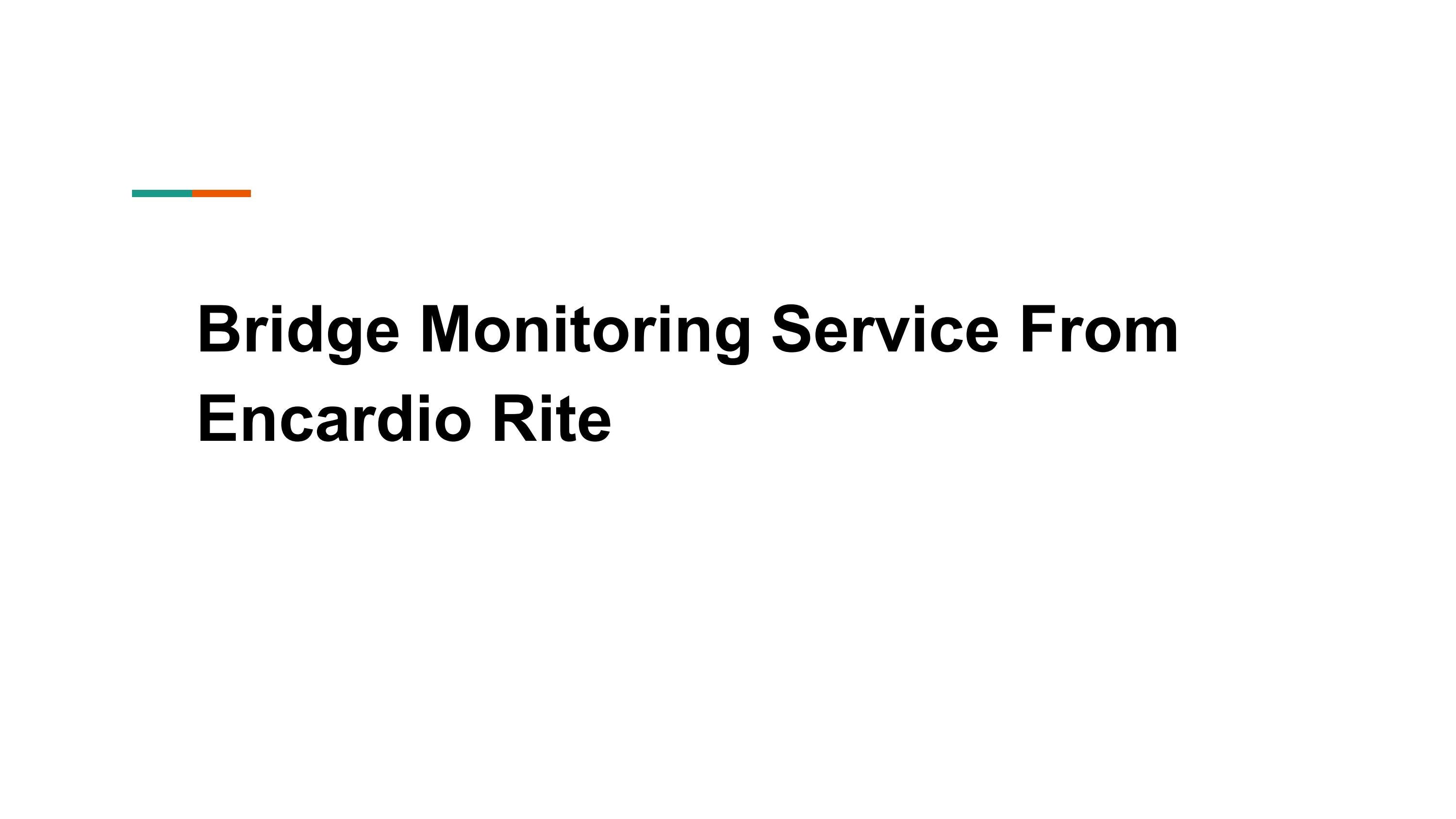 Bridge Monitoring Service From Encardio Rite by Encardio Rite - Issuu