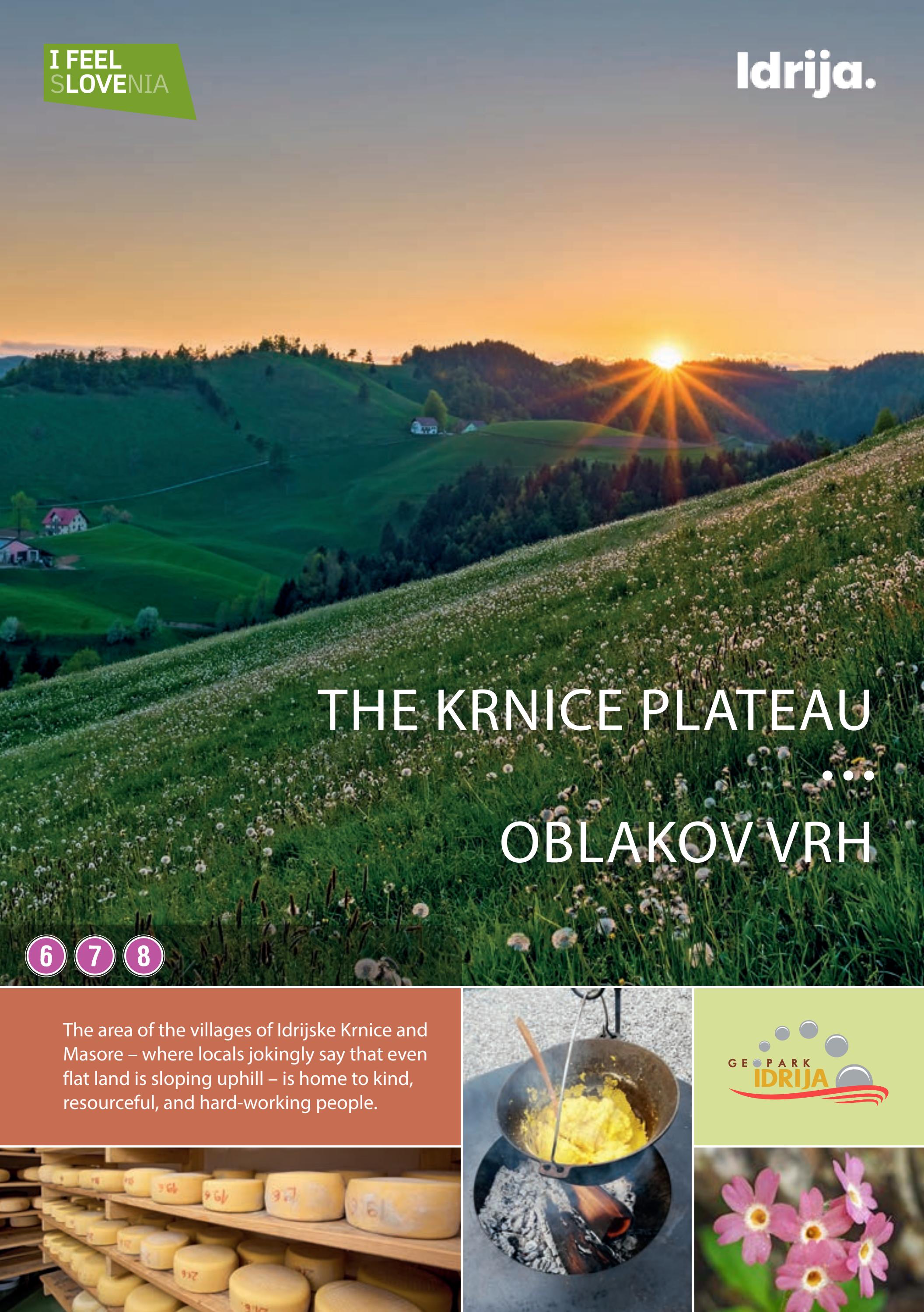 The Krnice plateau and Oblakov vrh by Visit Idrija - Issuu