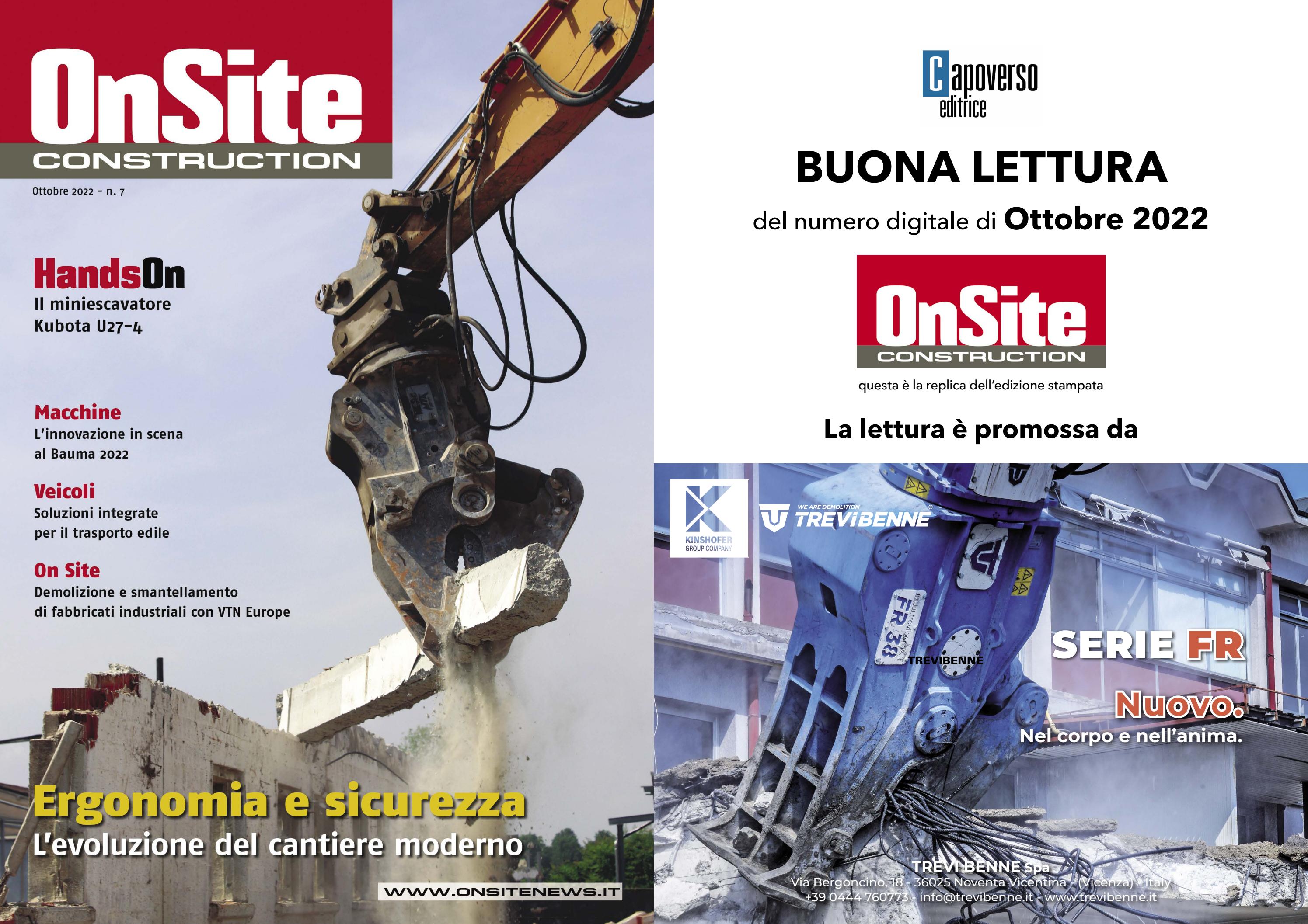 OnSite Construction n.7 - Ottobre 2022 by OnSite News - Issuu