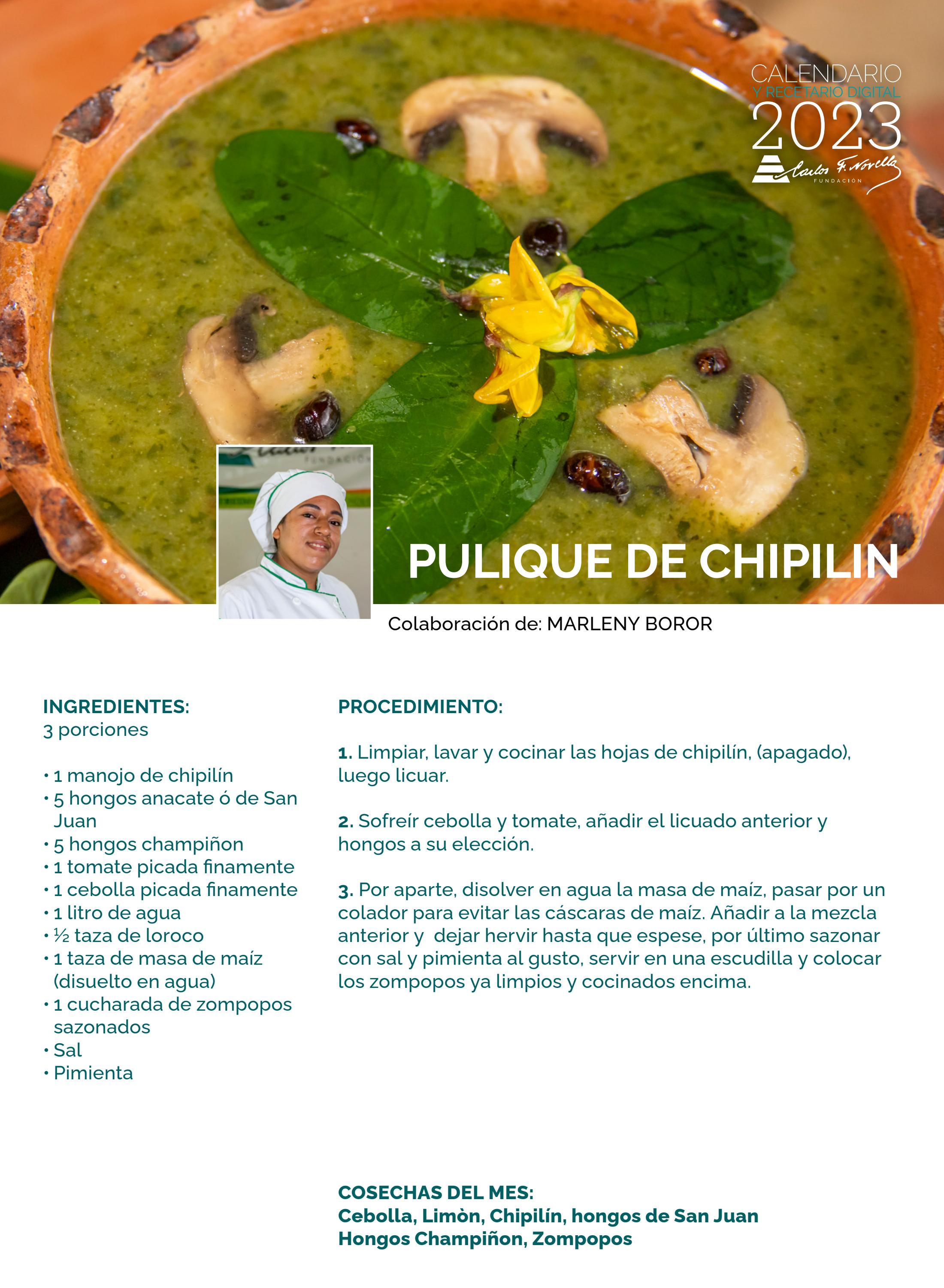 Junio - Pulique en Chipilin by fundanovella - Issuu
