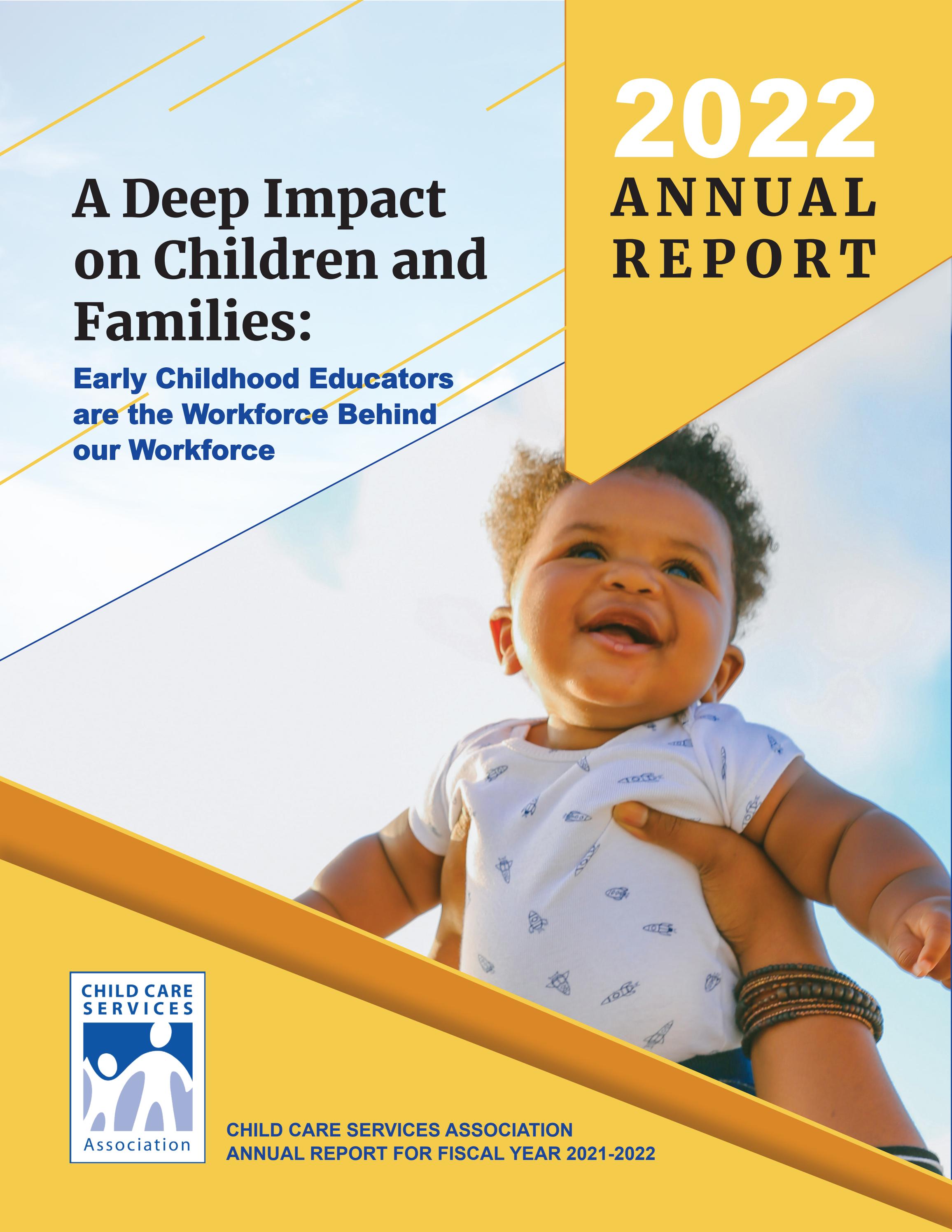 CCSA 2021 - 2022 Annual Report by Child Care Services Association - Issuu