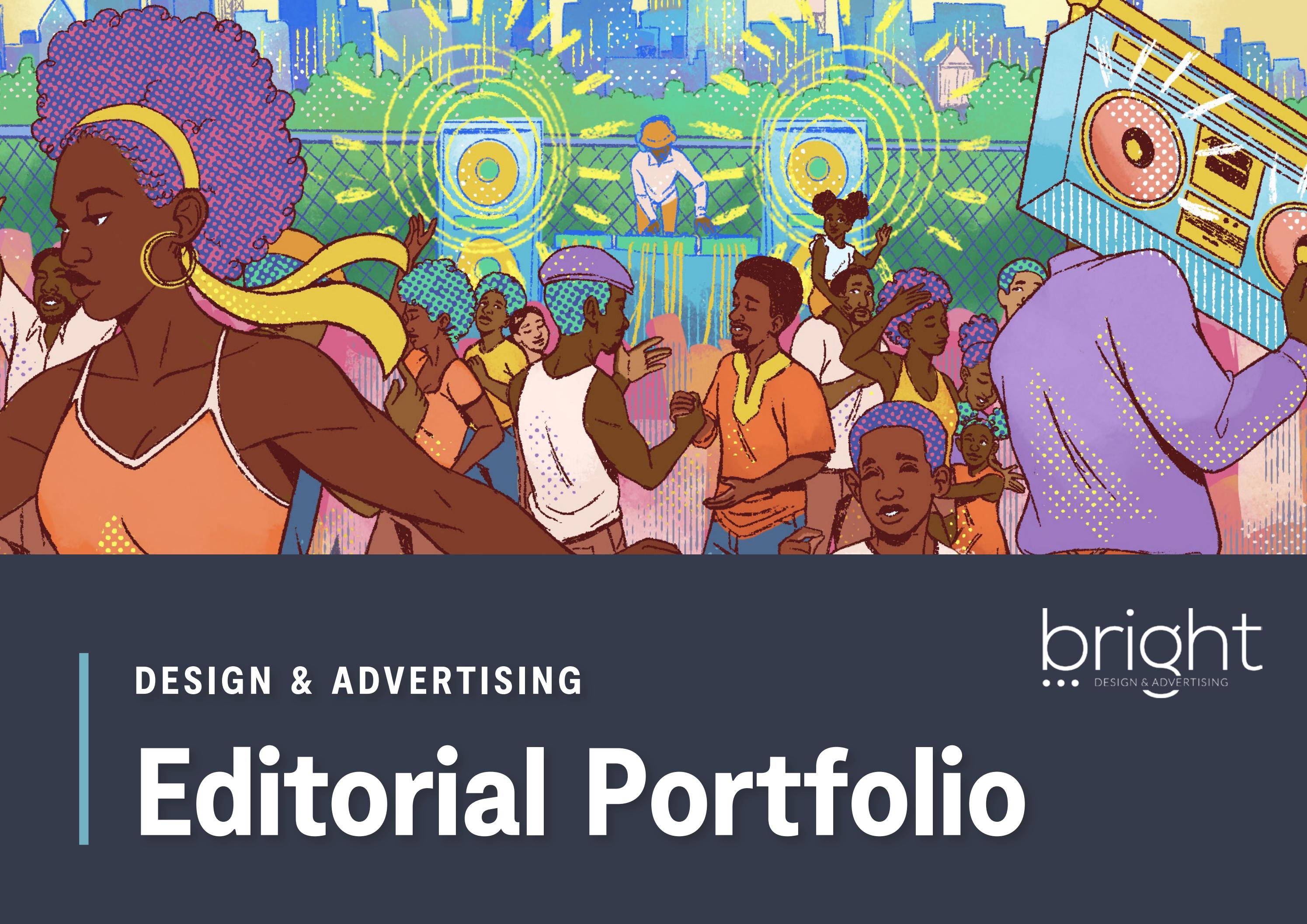 Design & Advertising | Editorial Portfolio | The Bright Agency by The ...