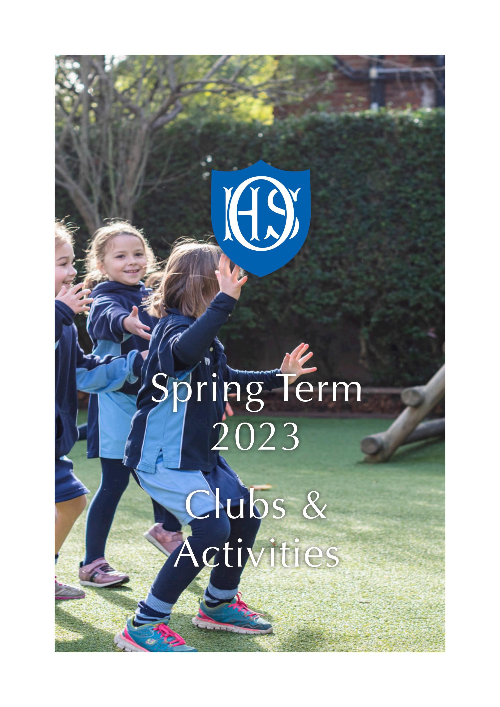 OHS: Clubs and Activities Spring Term 2023 by Dukes_Education - Issuu