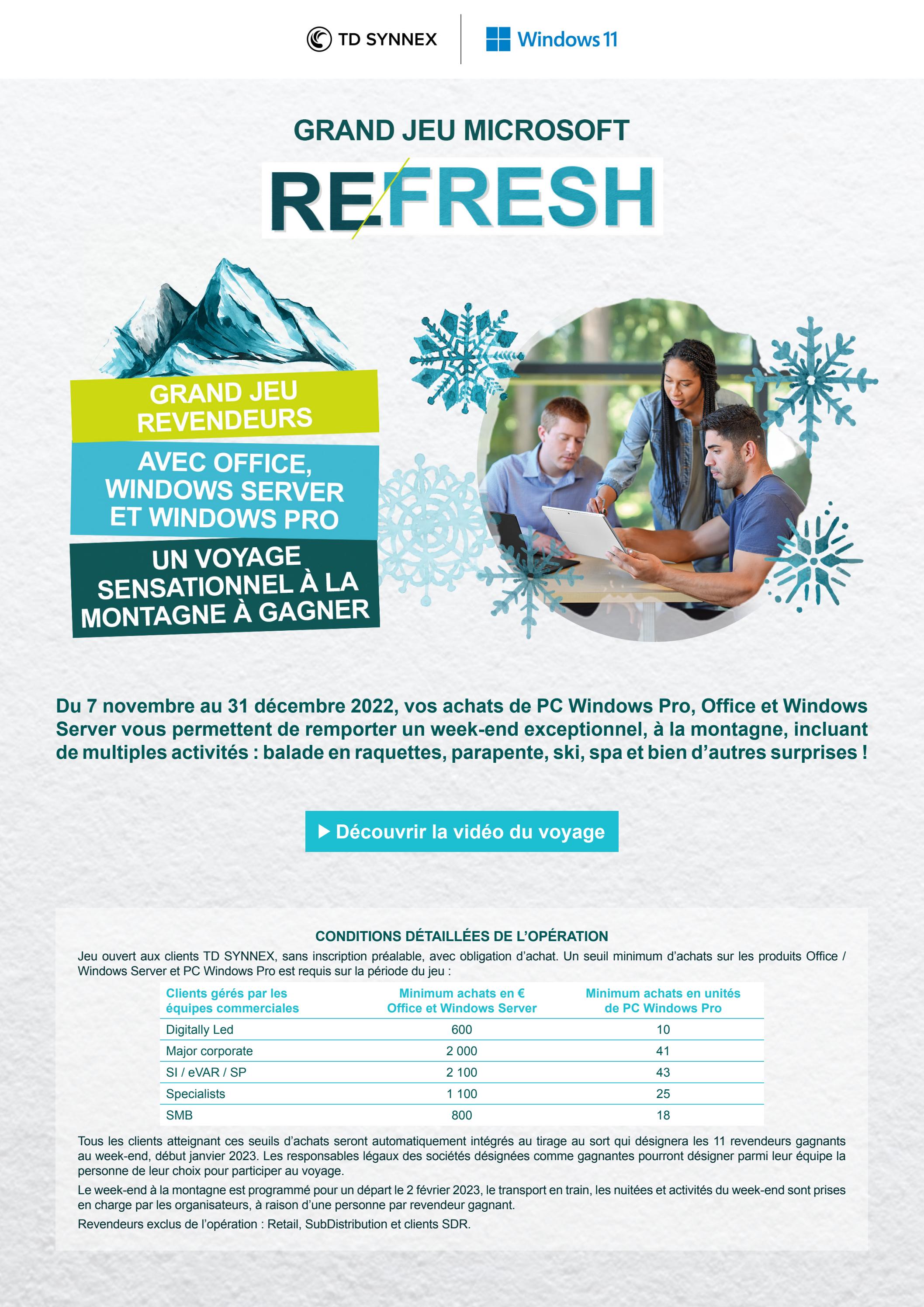 MICROSOFT REFRESH by TD SYNNEX France - Issuu