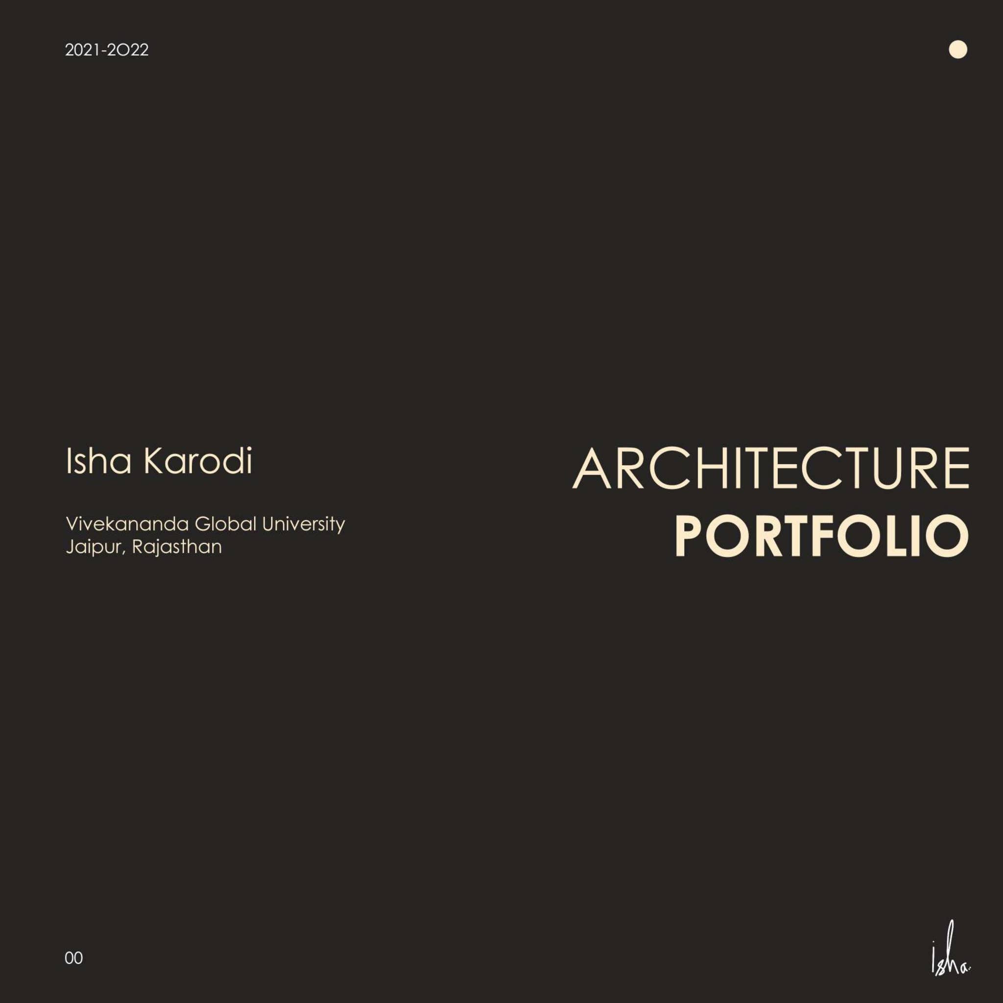 Isha portfolio 2021-2022 by Isha Karodi - Issuu