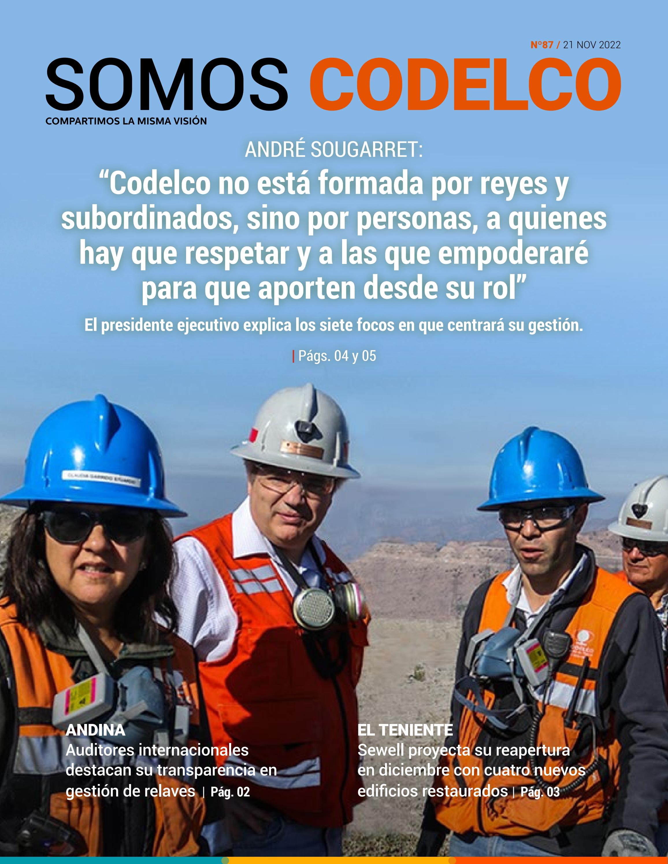Somos Codelco 87 | 21 de noviembre by Mi Codelco - Issuu