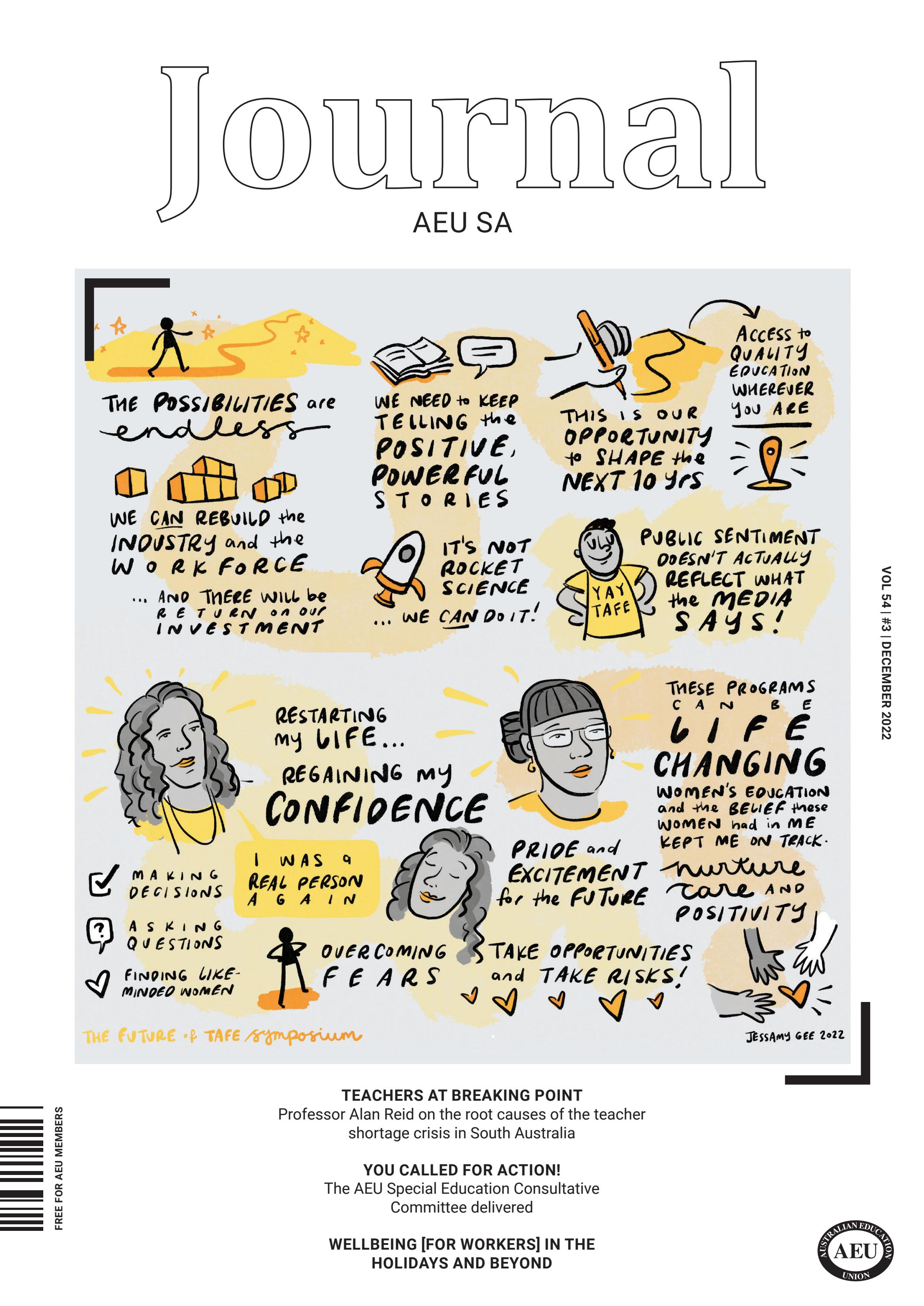 AEU Journal December 2022 by Australian Education Union (SA Branch) - Issuu