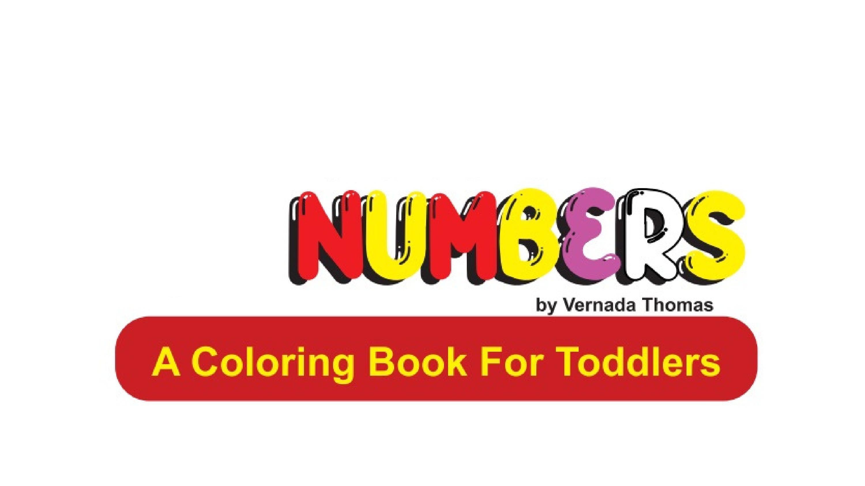 Numbers - A Coloring e-book (part 2 of the alphabet and numbers series ...
