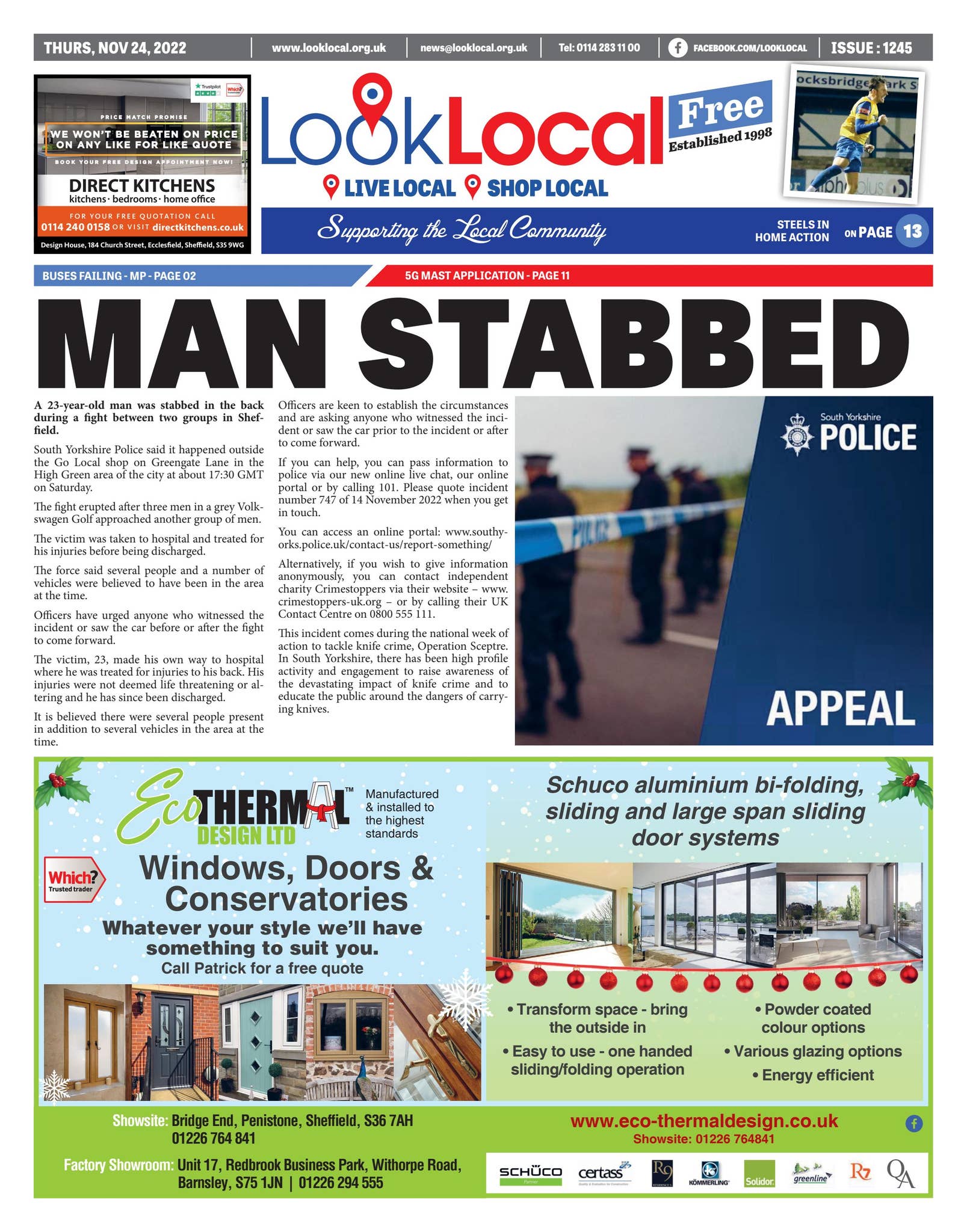 Look Local Issue 1245 Thursday 24 November 2022 by Look Local Newspaper ...