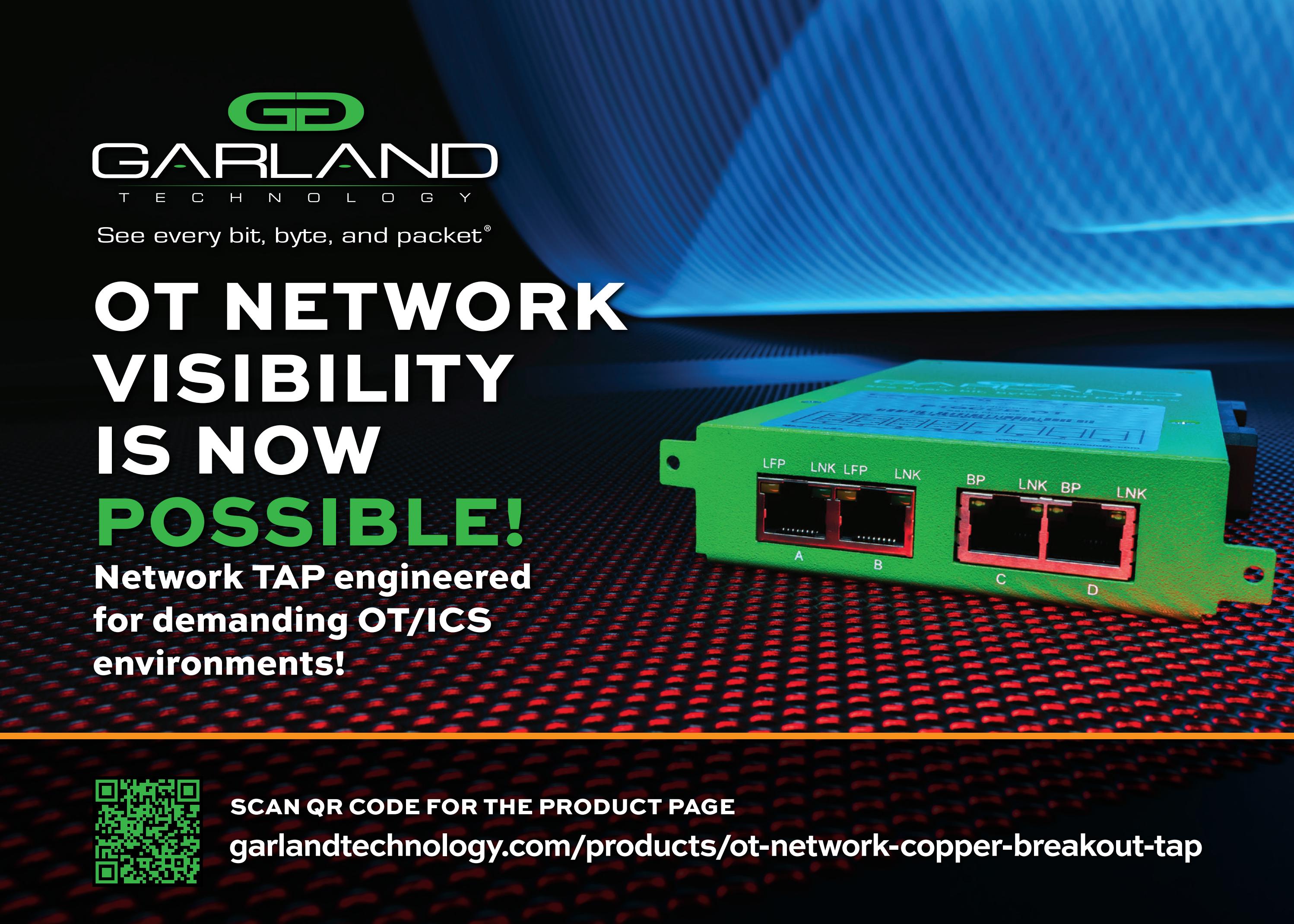 OT Network Copper Breakout TAP P1GCCB-OT Post Card by Garland ...