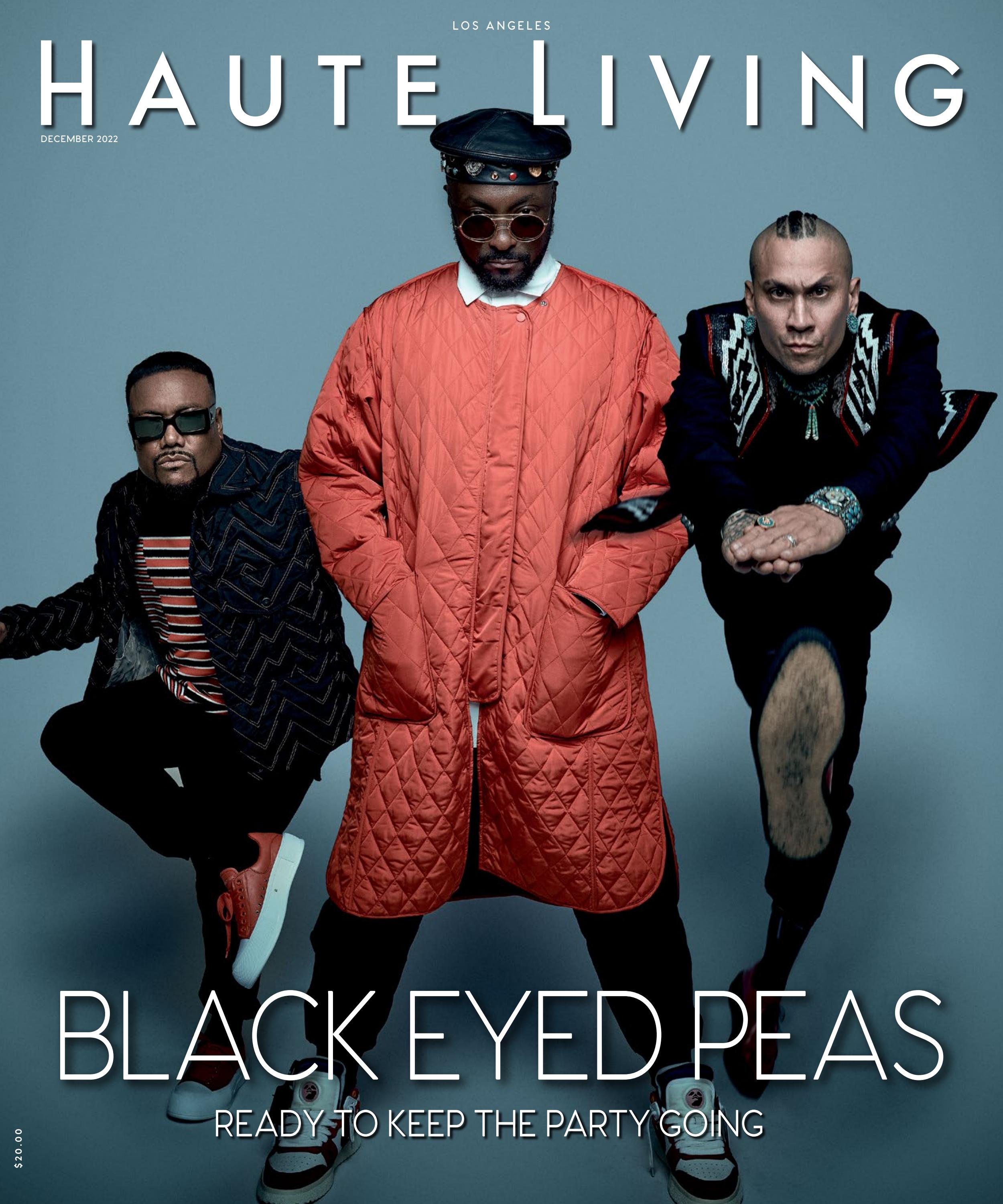 BLACK EYED PEAS Los Angeles December 2022 January 2023 By Haute BLACK EYED PEAS Los Angeles December 2022 January 2023 By Haute