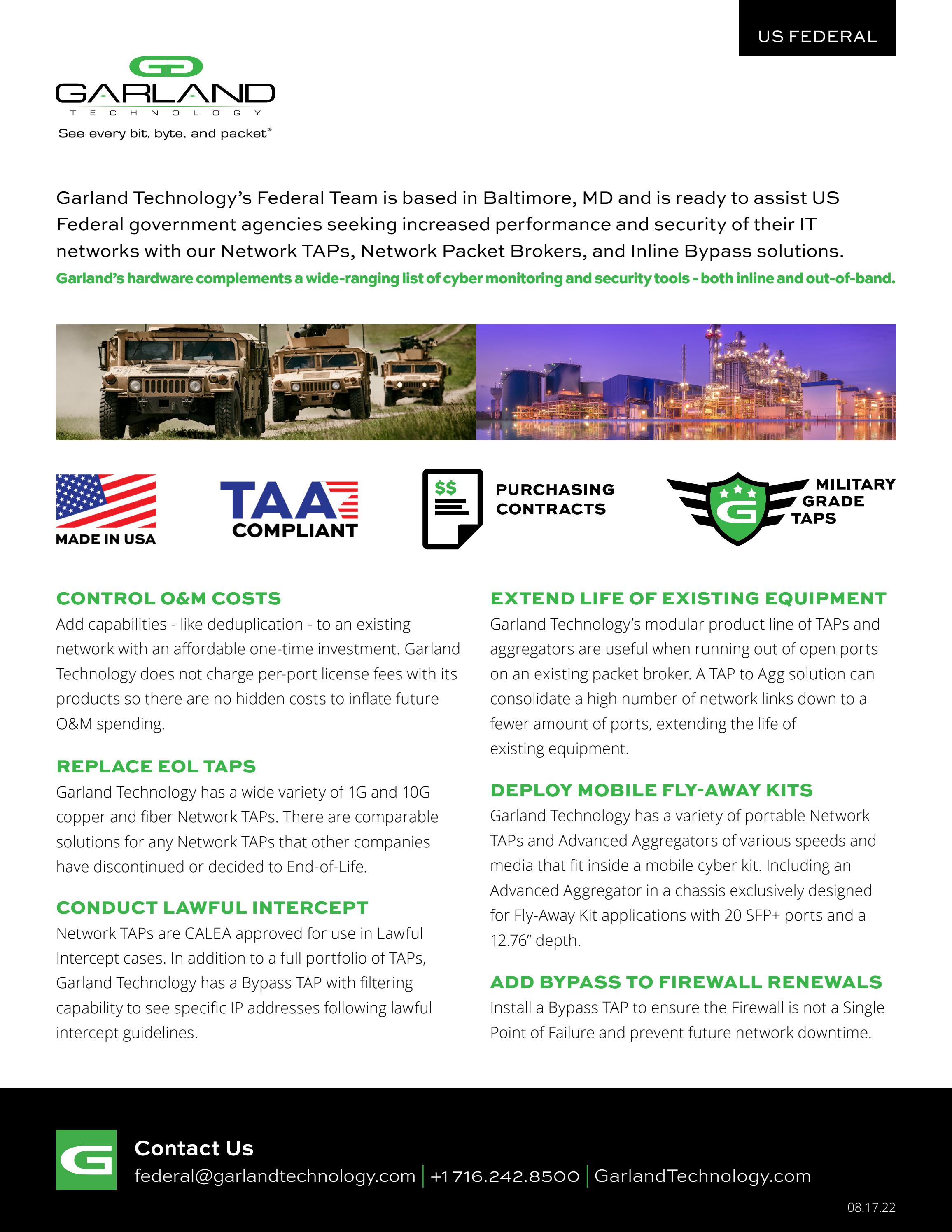 Garland Technology Federal Soultions by Garland Technology Marketing ...