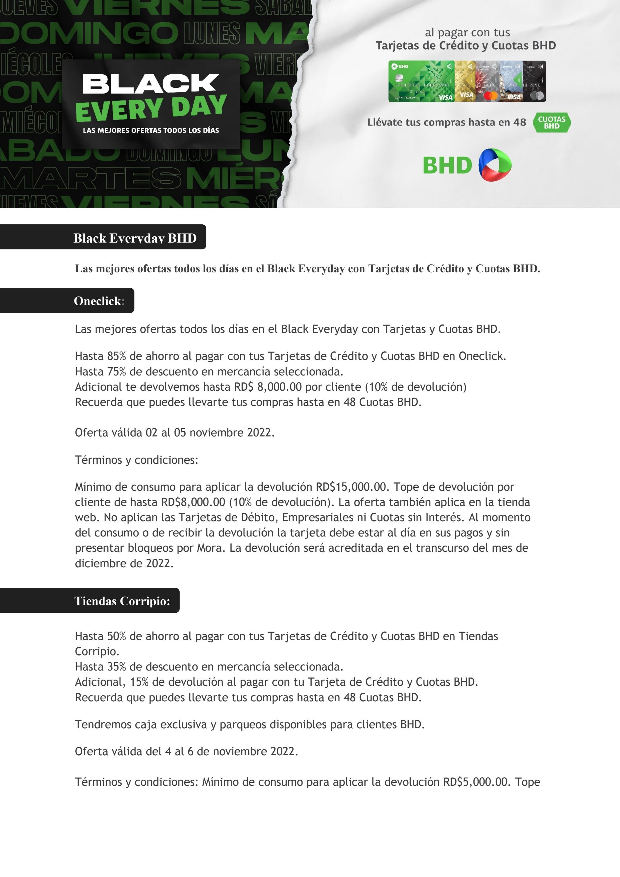 Black Everyday BHD by Banco BHD - Issuu