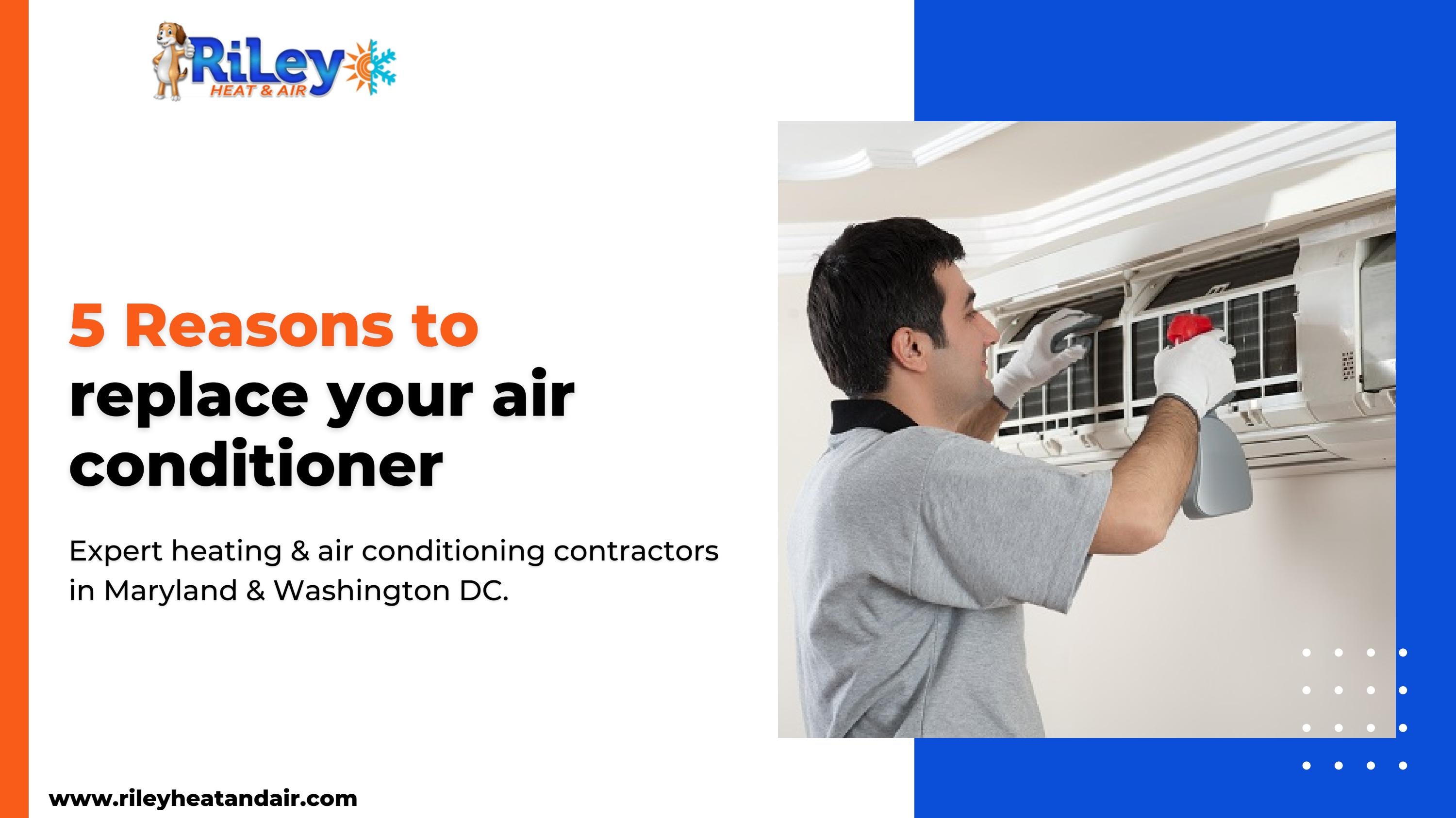 5 Reasons to replace your air conditioner by Riley Heat & Air - Issuu