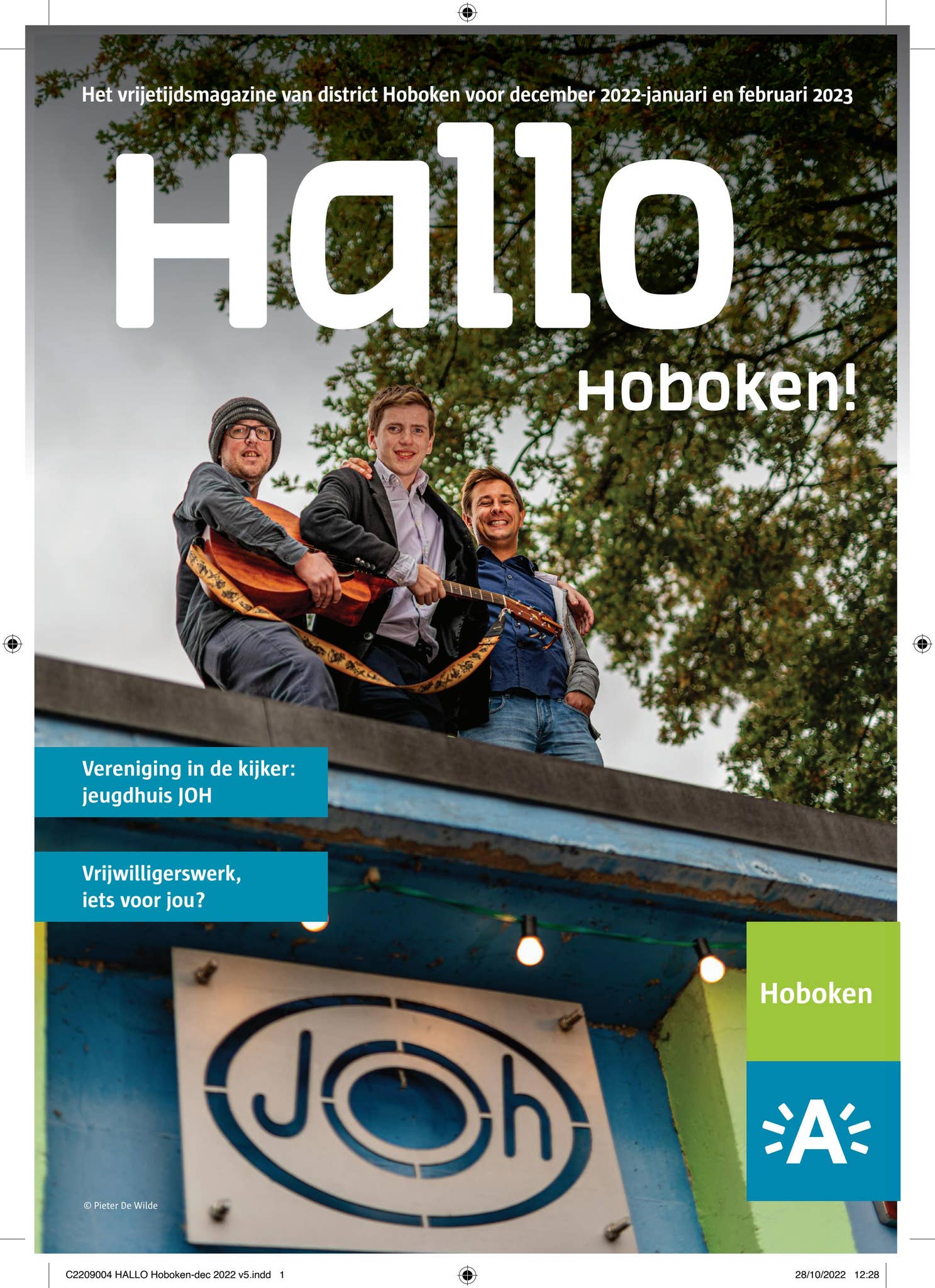 Vrijetijdsmagazine HALLO Hoboken december 2022 -januari-februari 2023 ...
