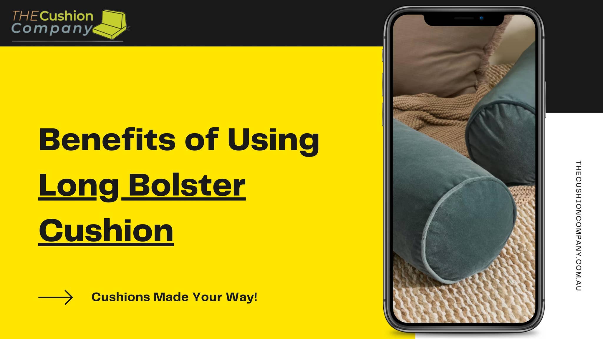 Benefits of Using Long Bolster Cushion by The Cushion Company Australia ...