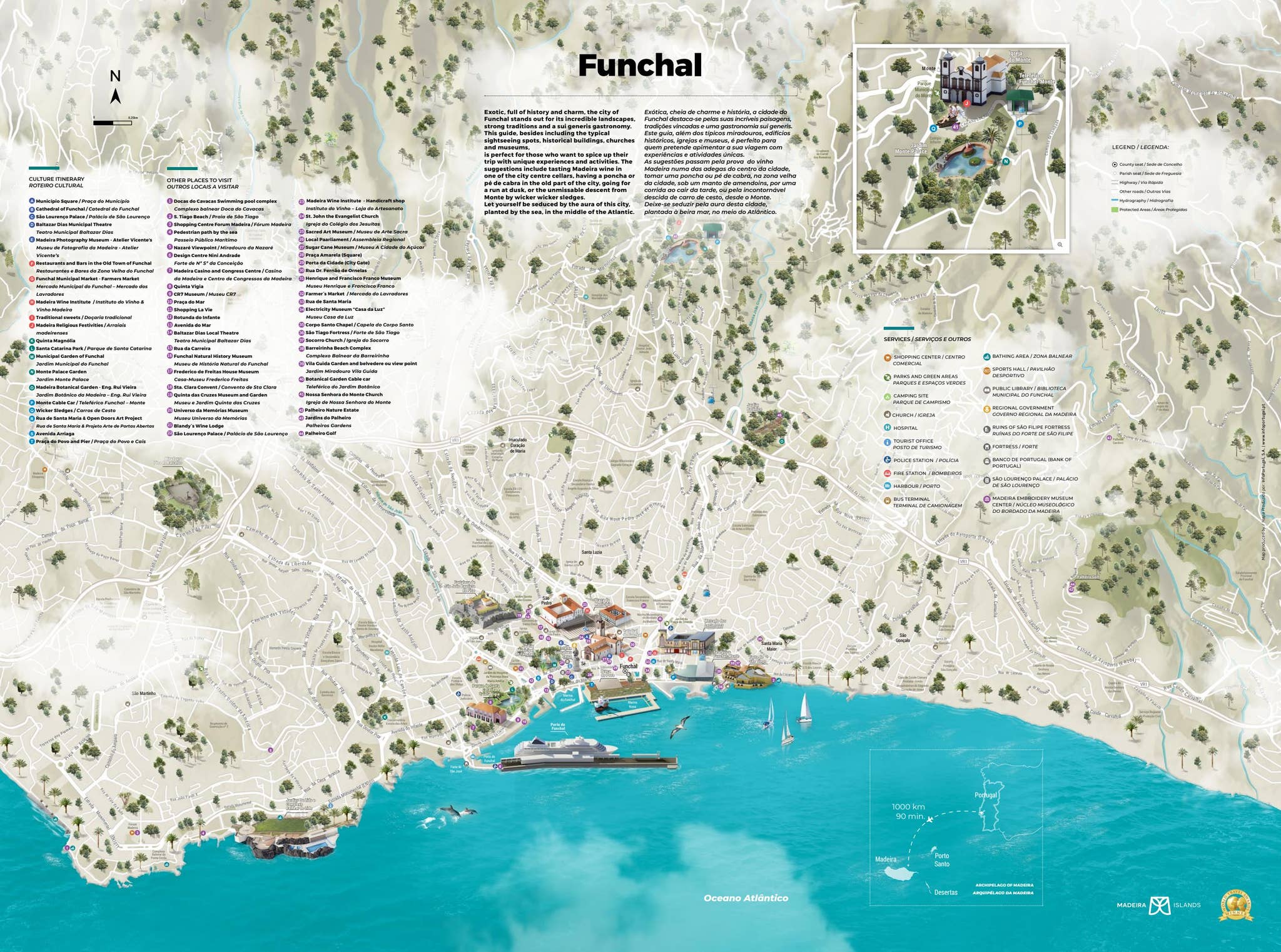 Funchal - Mapa | Map by Visit Madeira - Issuu