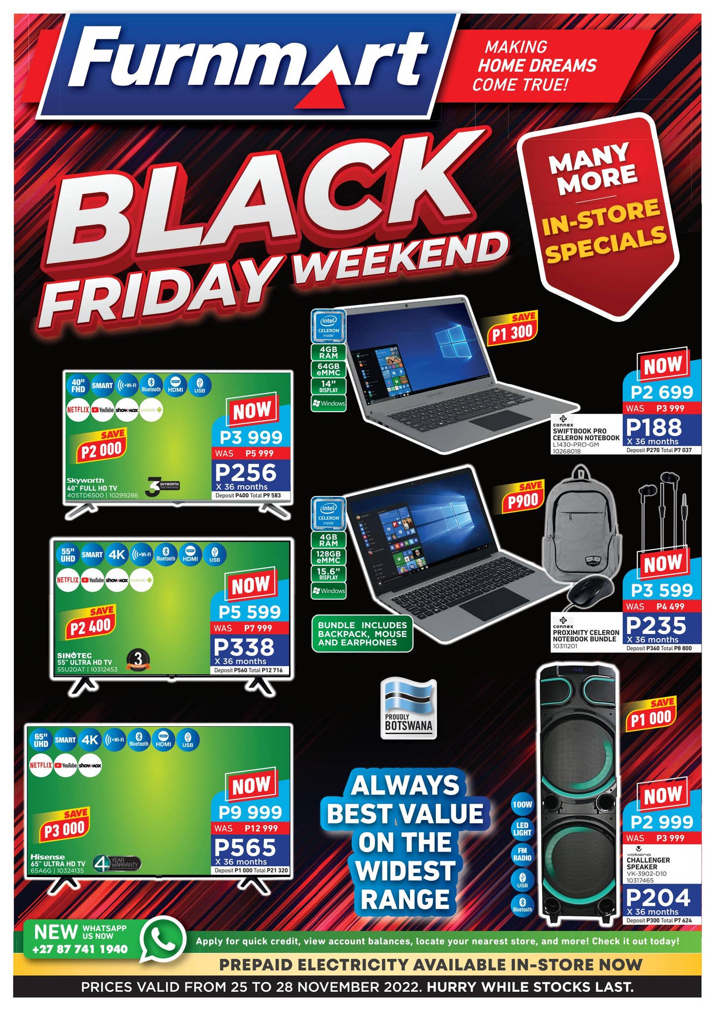 Furnmart Botswana - Black Friday by Chatterbox Digital - Issuu