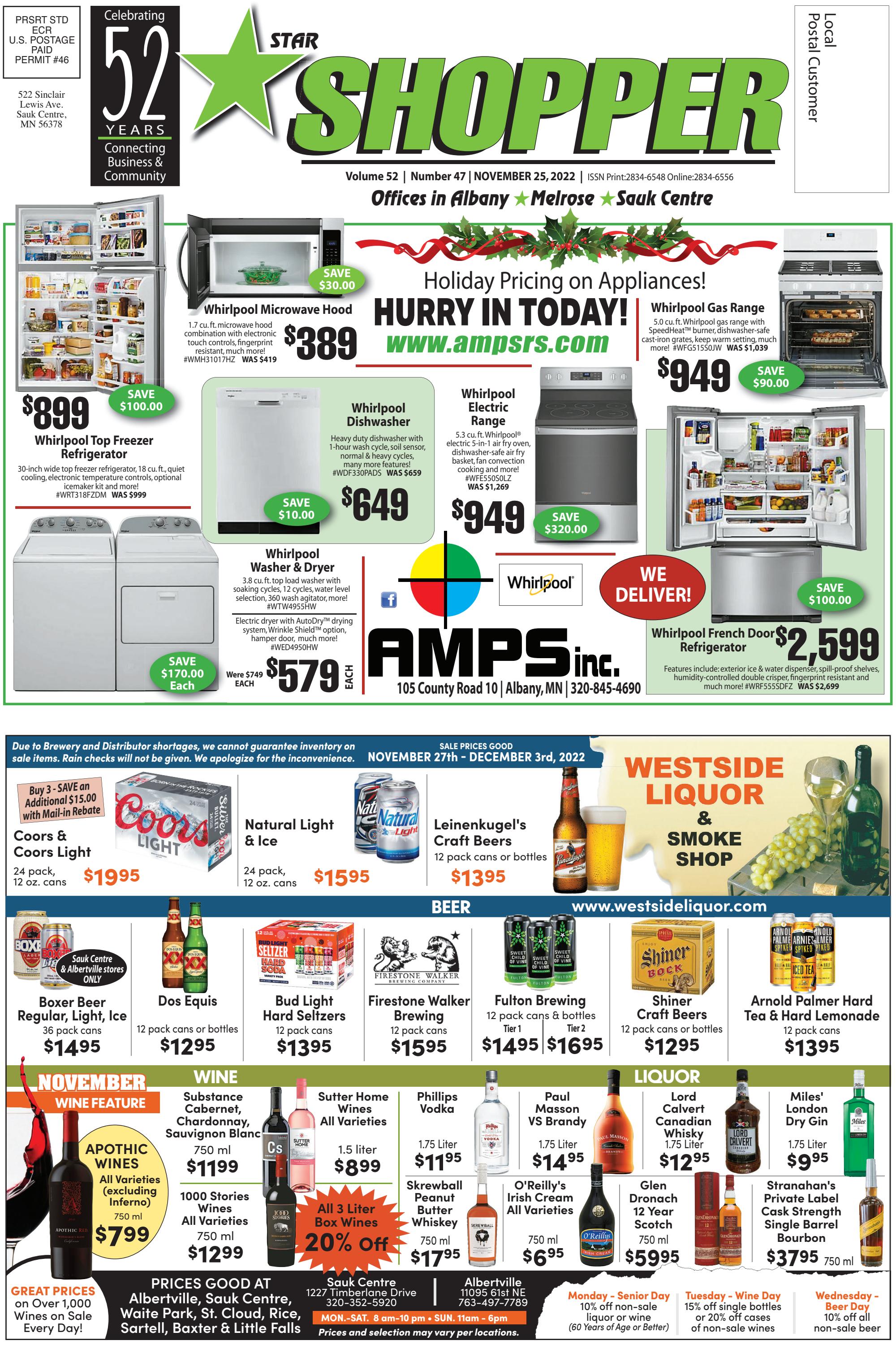 Star Shopper - November 25, 2022 by Star Publications - Issuu