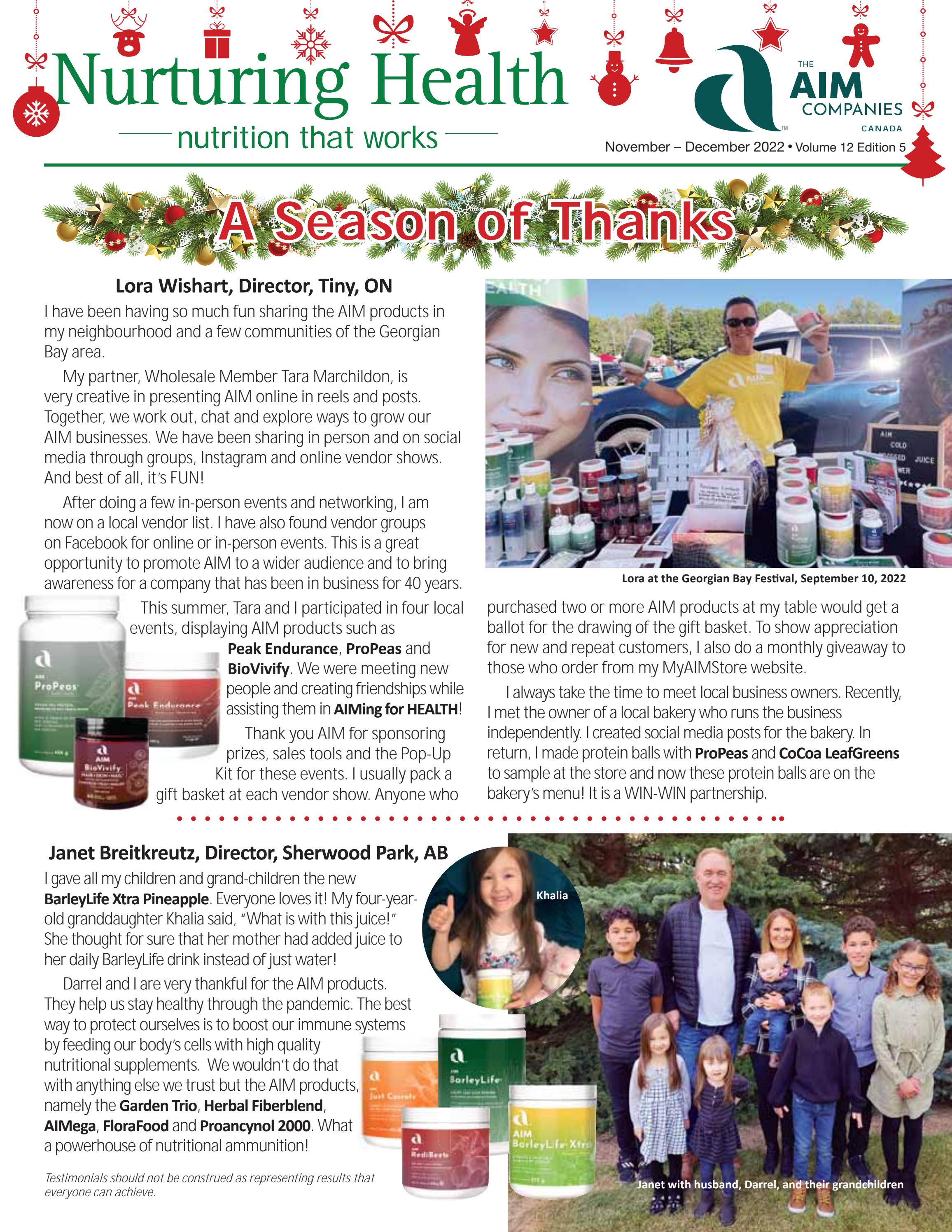 CA Nurturing Health – November-December 2022 by The AIM Companies - Issuu