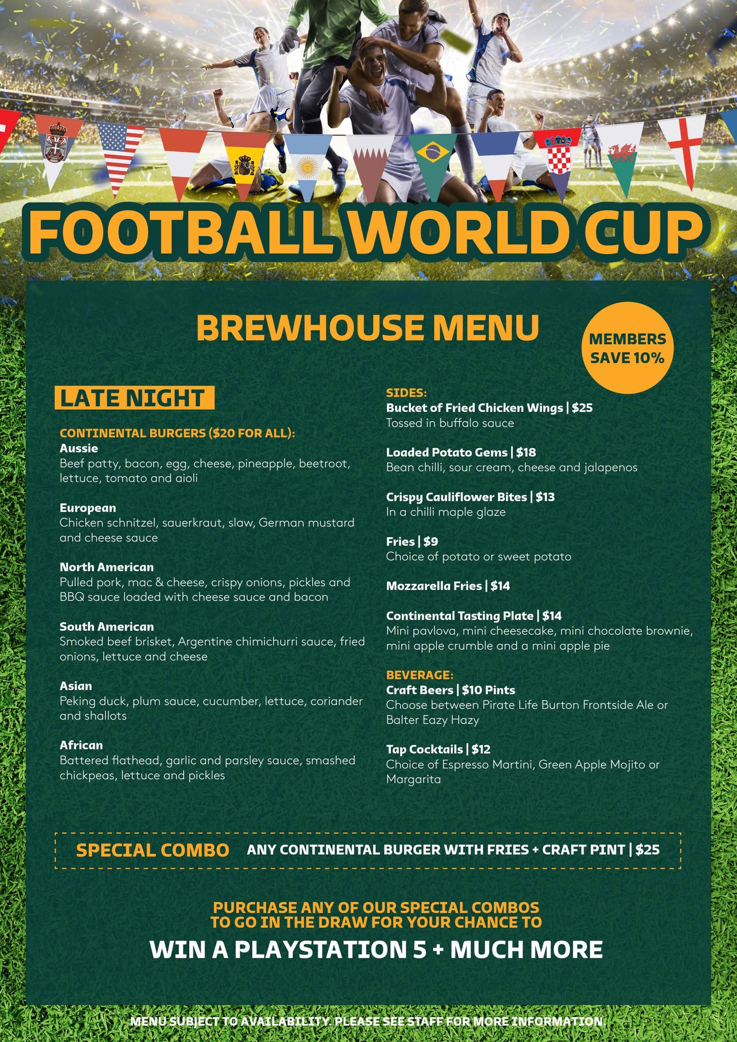 World Cup Menu 2022 by Bankstown Sports Club - Issuu