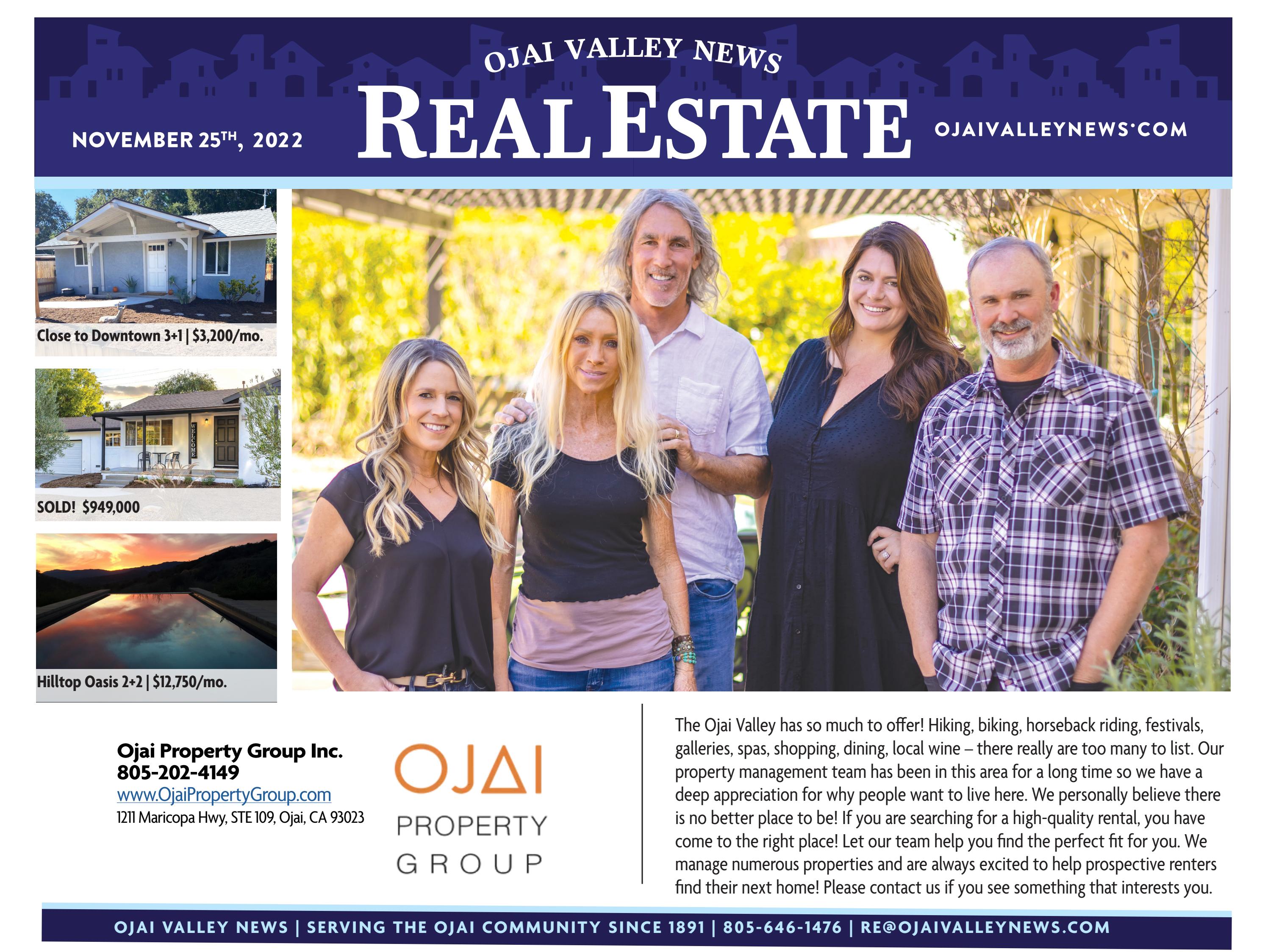Ojai Valley News Real Estate Weekly, November 25, 2022 by Ojai Magazine ...