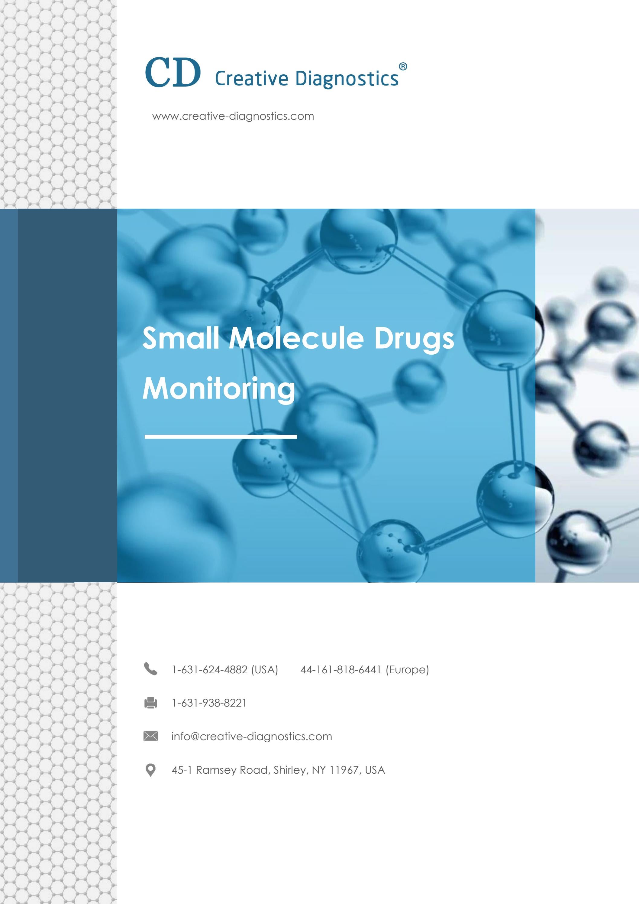 Small Molecule Drugs Monitoring by Creative Diagnostics - Issuu
