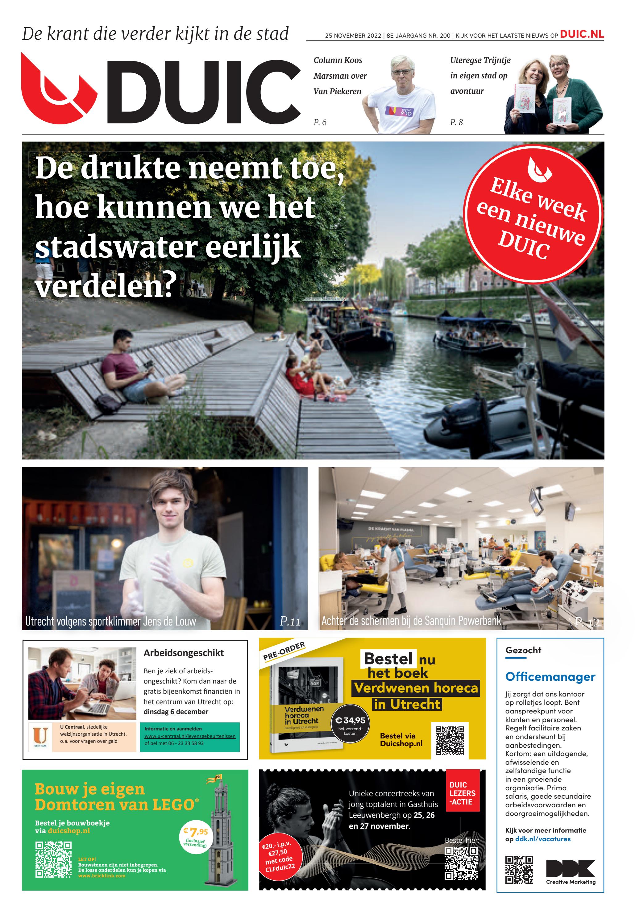 DUIC Krant NR 200 - 25 november by DUIC - Issuu