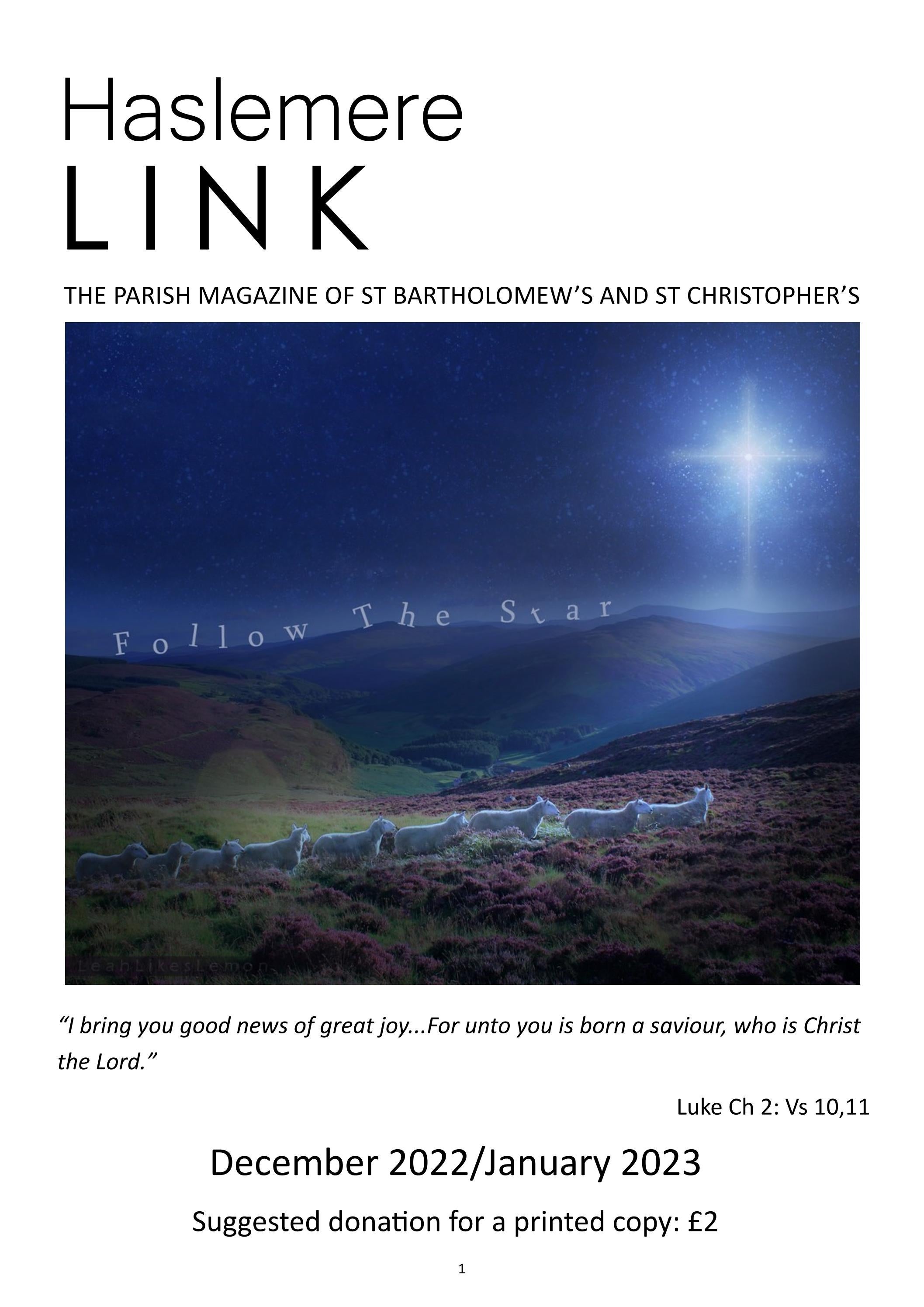 Haslemere Parish Link Magazine - December 2022 / January 2023 by ...